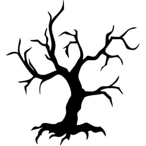 Decal ~ Bare TREE ~ Small, Med, or Large Wall Decal (Sm: 22" x 25 ...