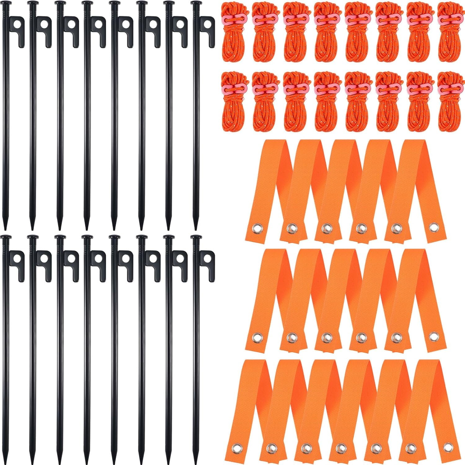 Tree Stake Kits Heavy Duty Anchor Support Kit for Young Tree Leaning Sapling Straightening Kit ...