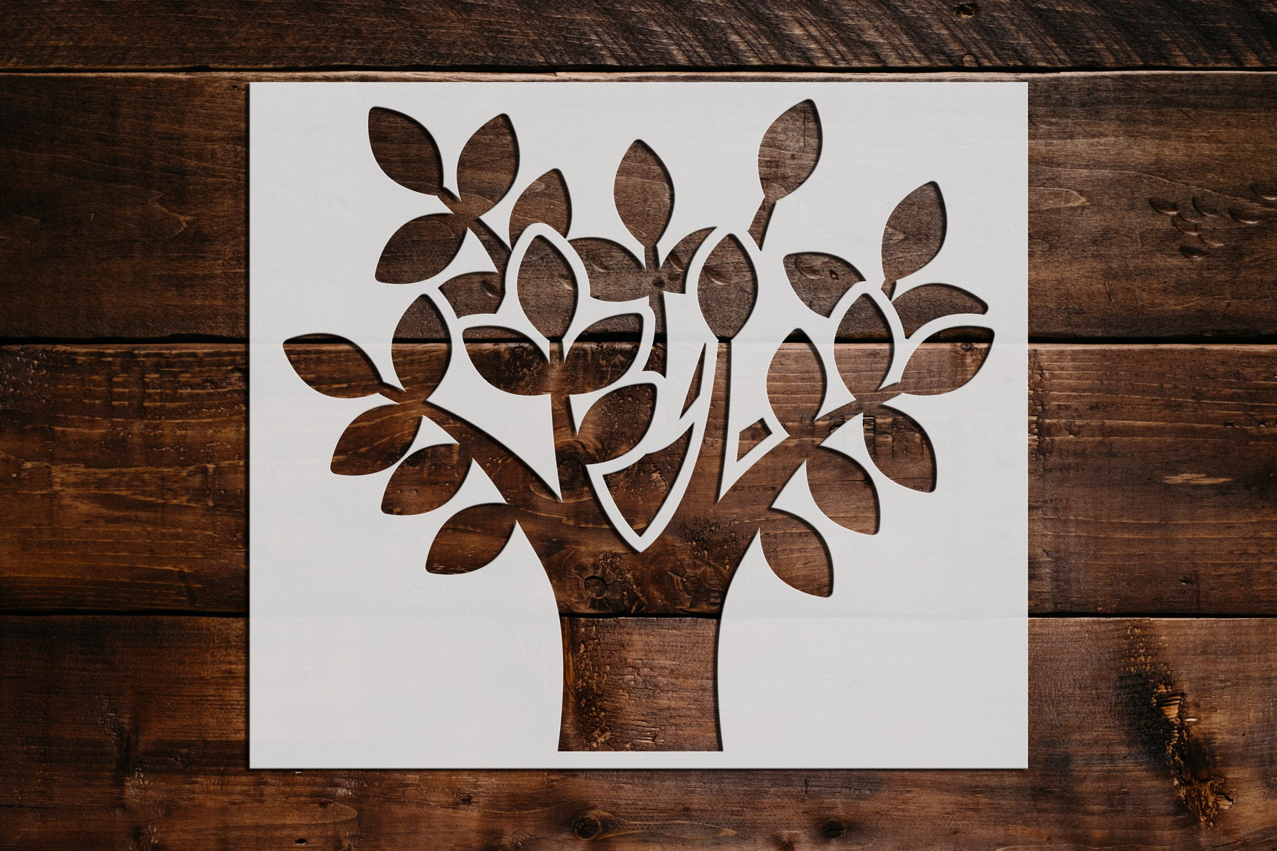 Tree Stencil - Art and Wall Stencil (18"x24") - Walmart.com