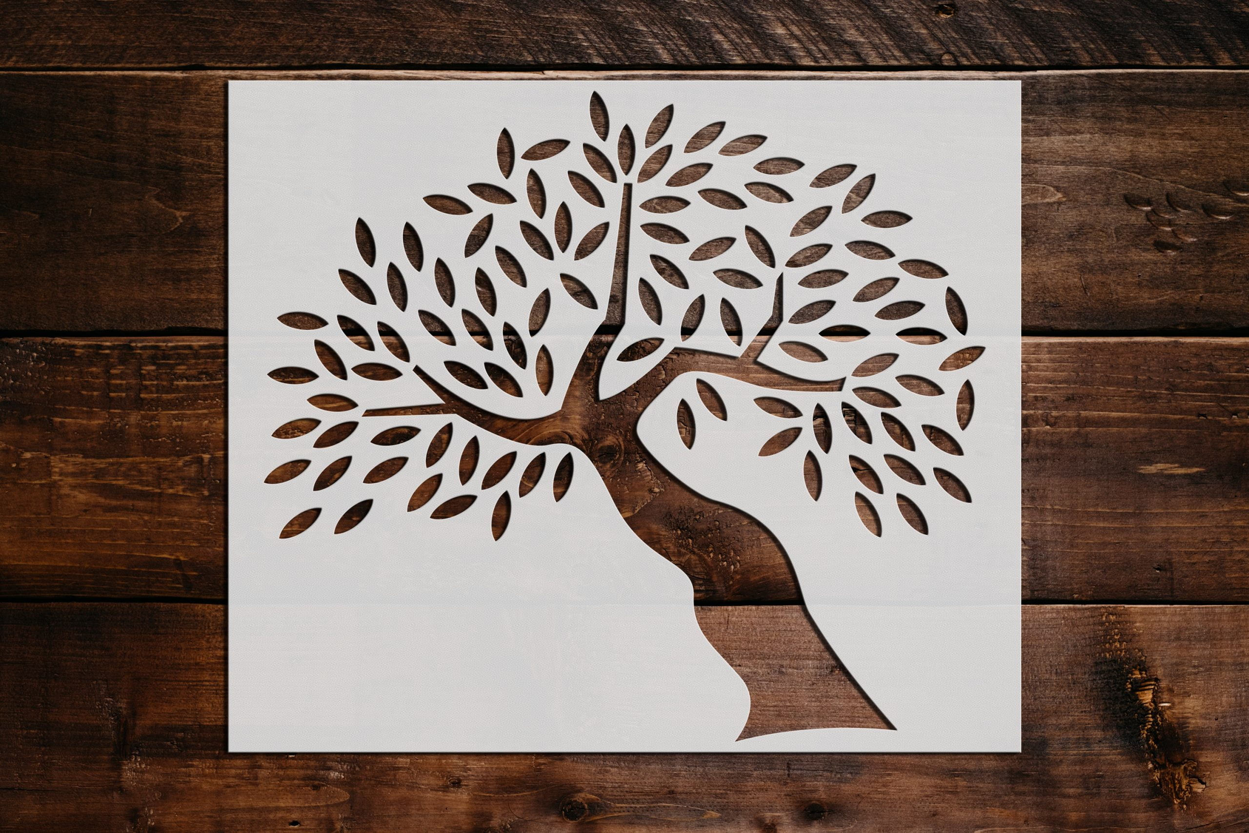 Tree Stencil For Wall