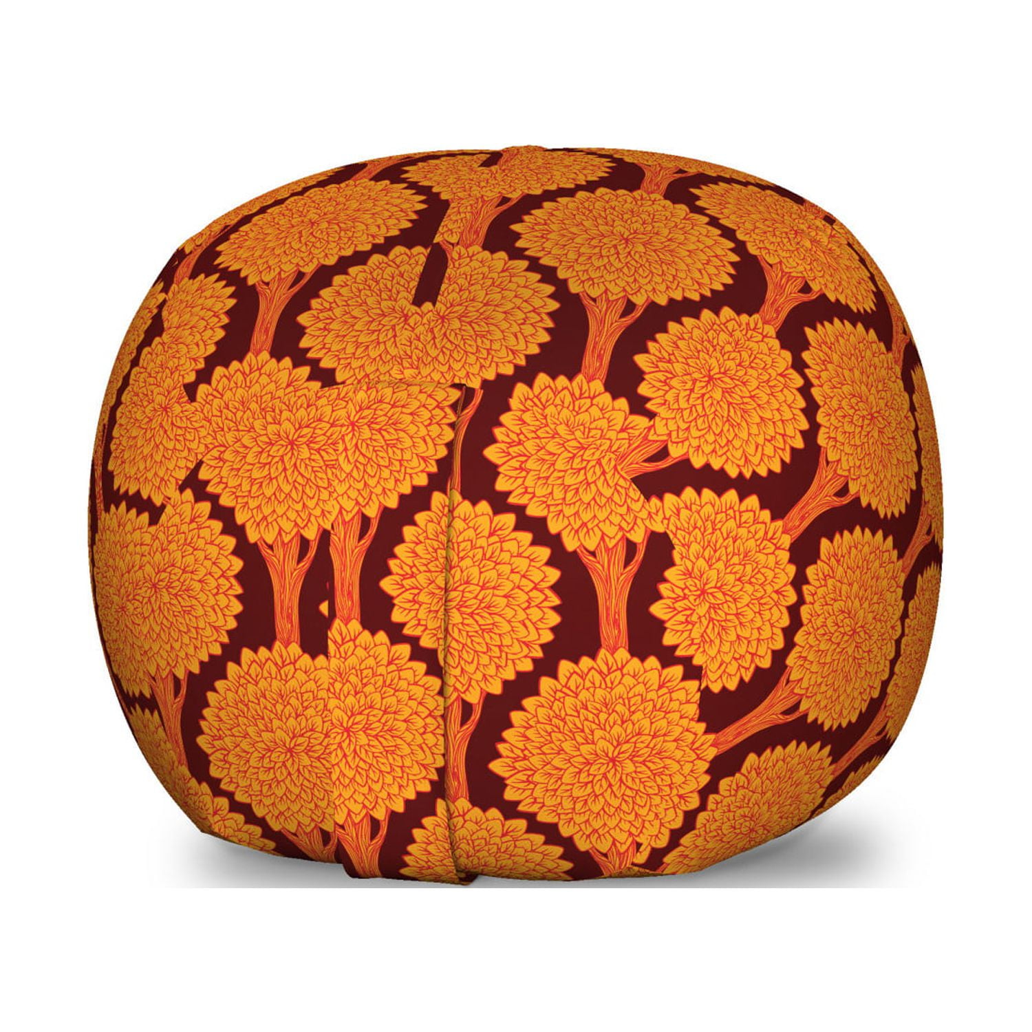 Tree Storage Toy Bag Chair, Abstract Vibrant Color Forest Pattern ...