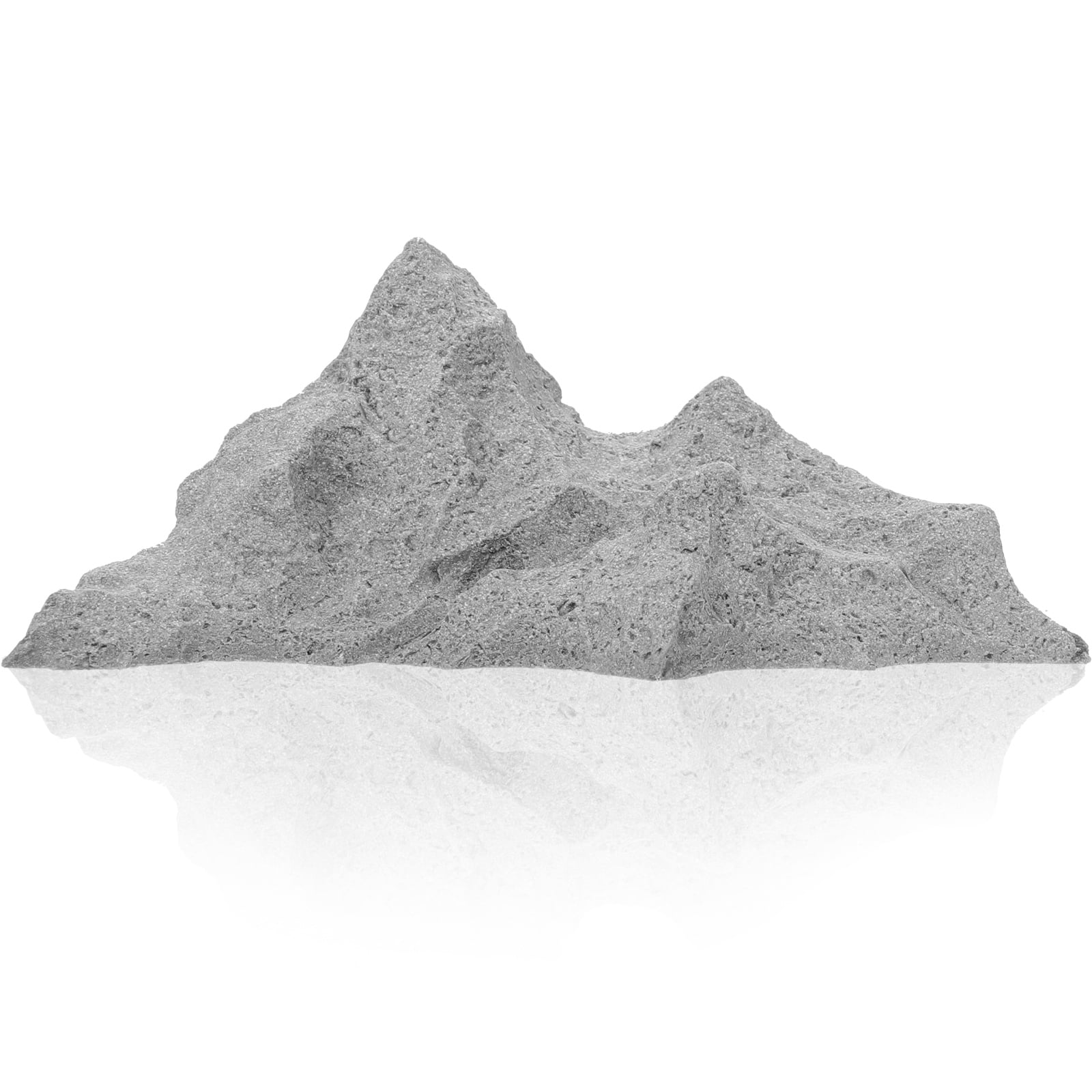 Tree Stump Decor Fake Boulder Rockery Ornament Sandstone Figurine ...