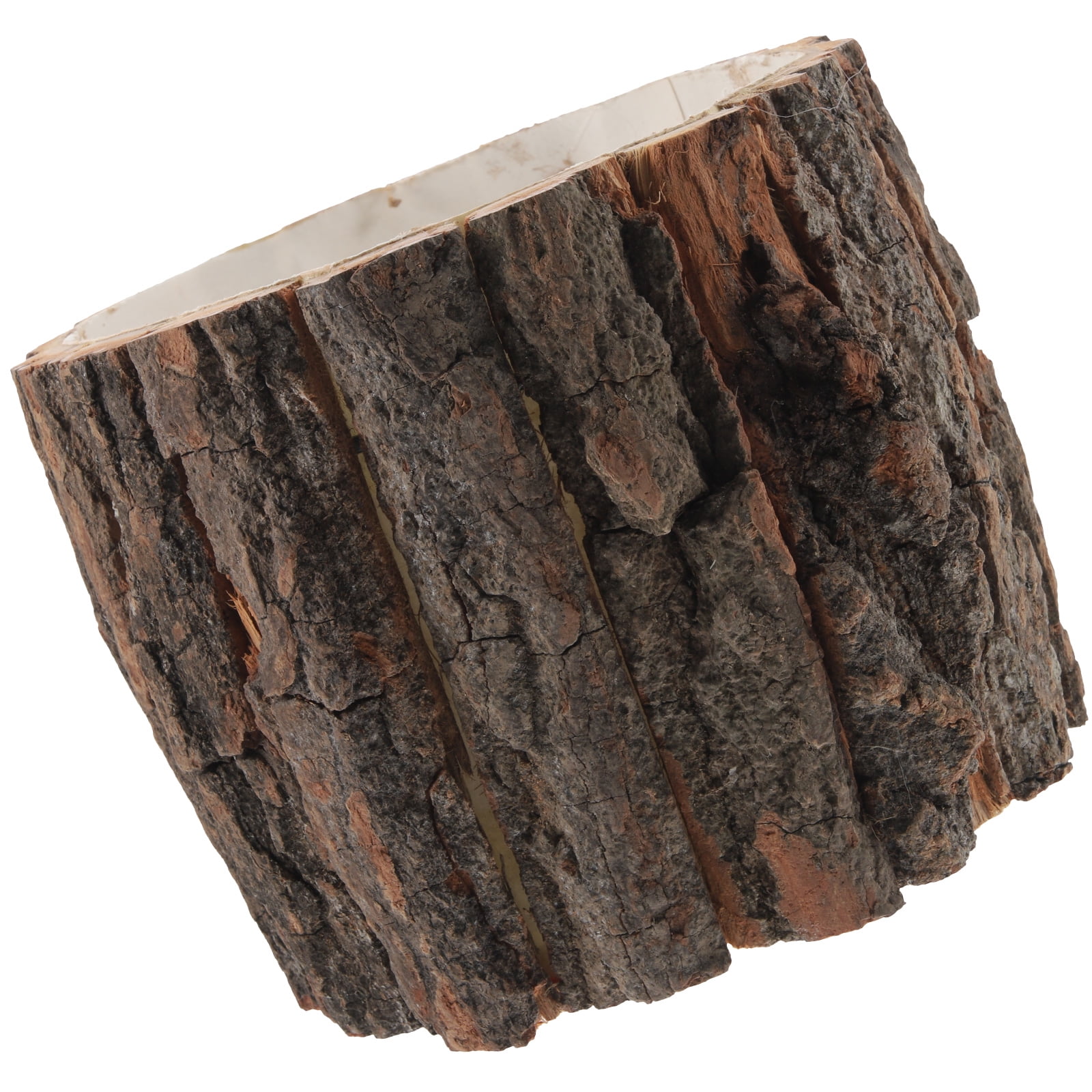 Basket Seagrass Pastoral Flower Box Bark Planter Succulent Log ...