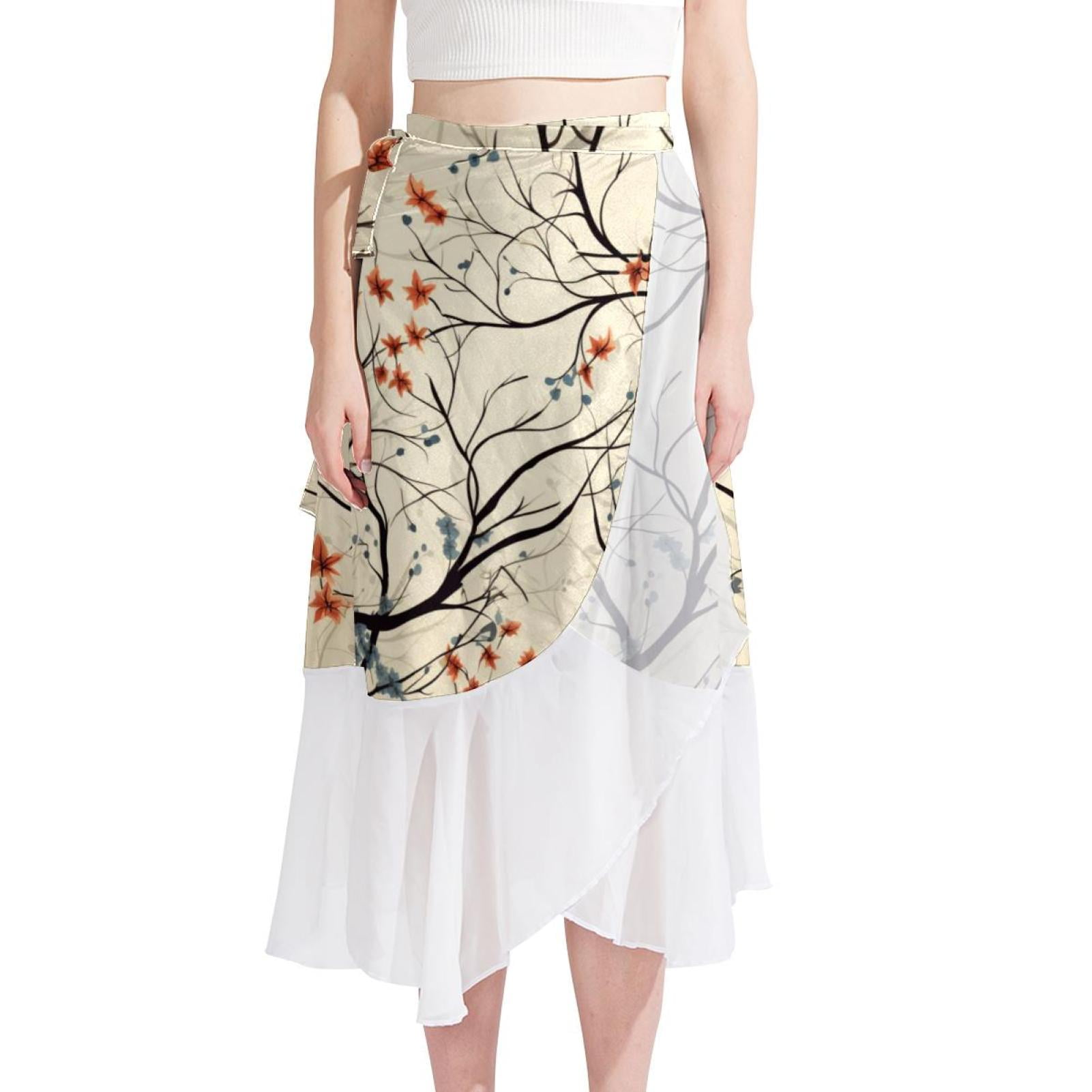 Tree Stylish Chiffon Beach Skirts and Dresses for Women - for the Beach - Walmart.com