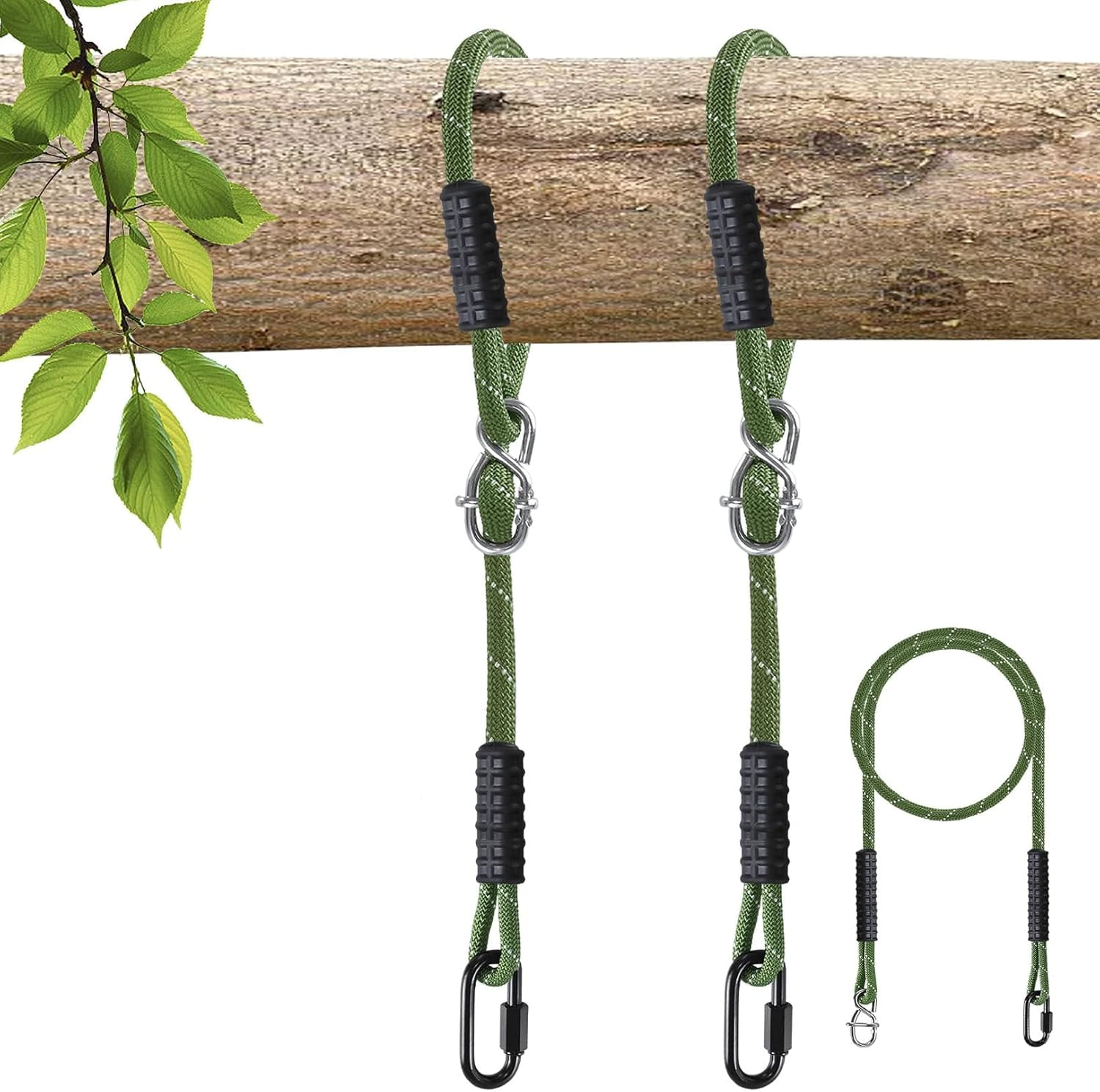 Tree Swing Ropes Heavy Duty,Adjustable Extendable Hammock Hanging ...