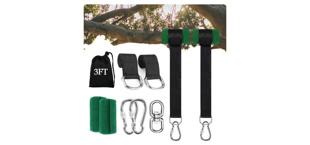 Tree Swing Straps Hanging Kit (Set of 2), 3FT/8FT/10FT/20FT/30FT Tree ...