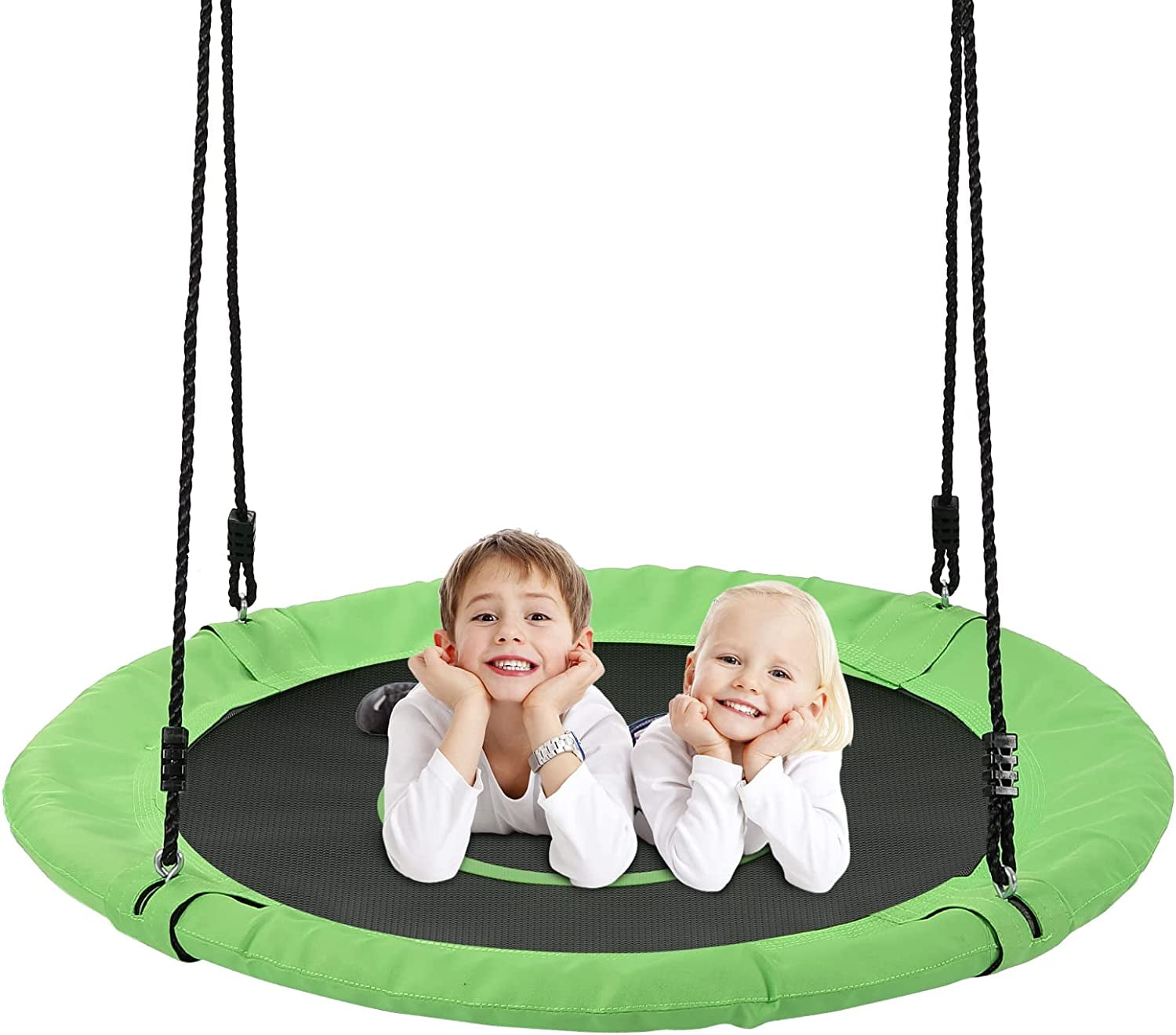 Tree Swings Outdoor, 40 Inch Diameter 600lb Weight & Adjustable Hanging ...