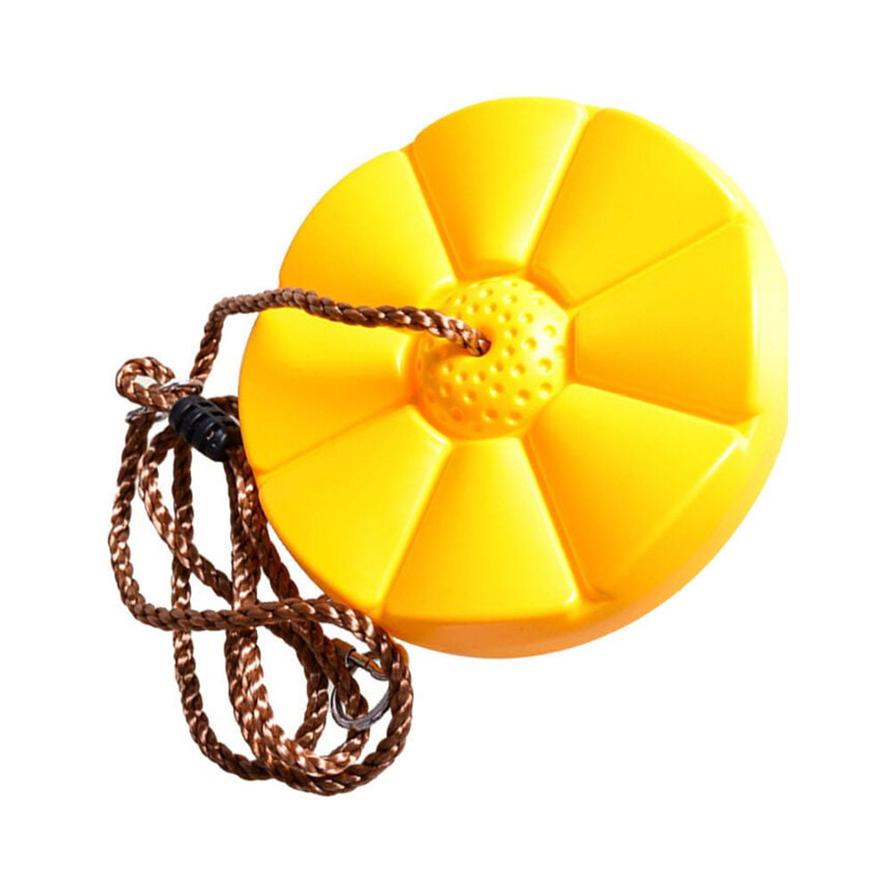 Disc Swing Seat Swing Seats Toys Non-slip Swing Child 170*28CM Yellow ...