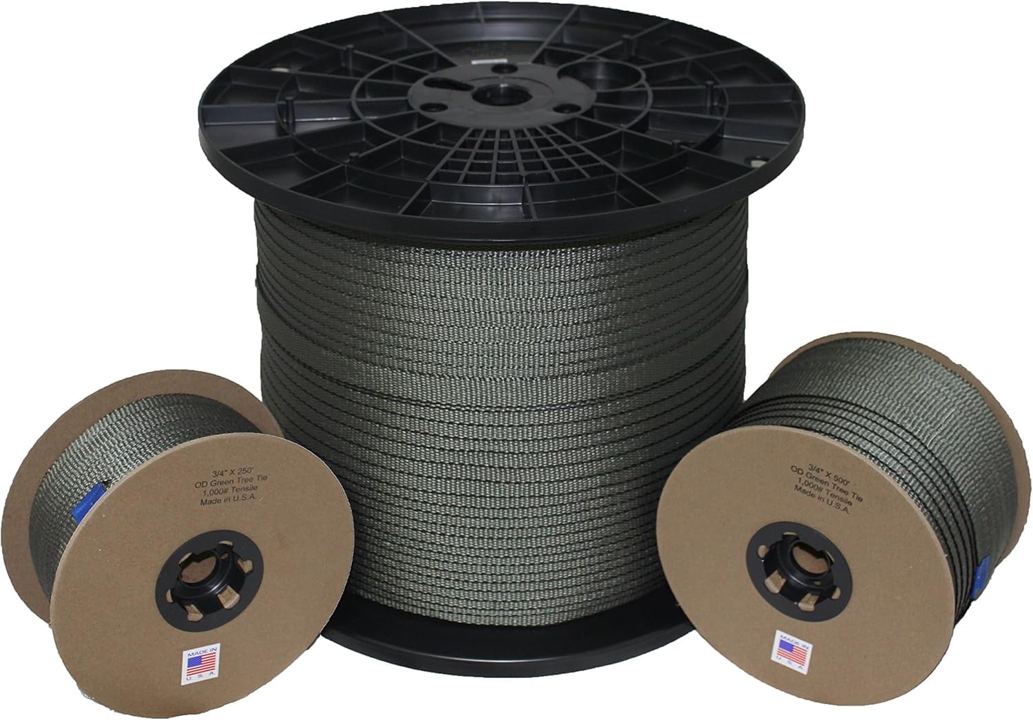 Tree Tie - 3/4 Inch - 1,000 lb. - Guying and Staking - Made in USA (500 ...