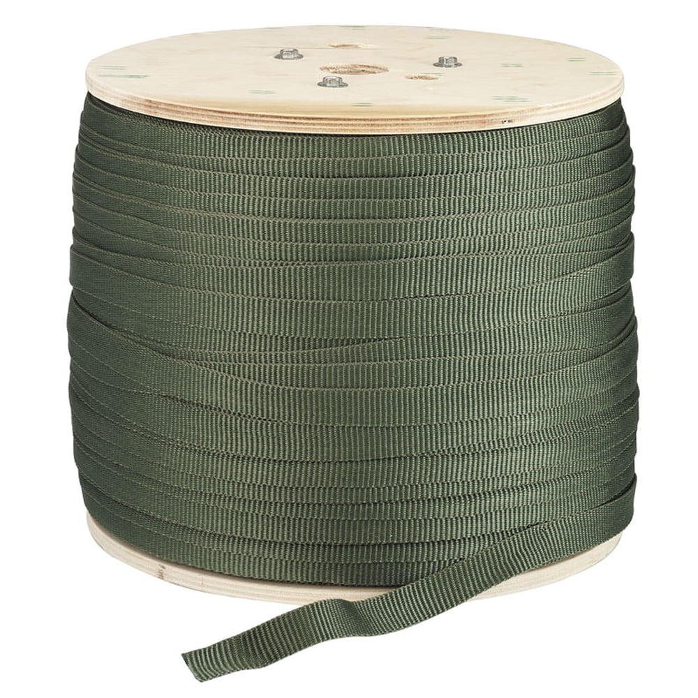 Tree Tie Webbing 3/4" X 150' (Green) - Walmart.com