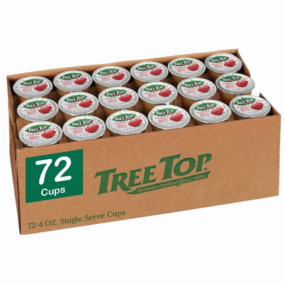 Tree Top Apple Sauce, Original, 4 Ounce Cup, 72 Count - Walmart.com