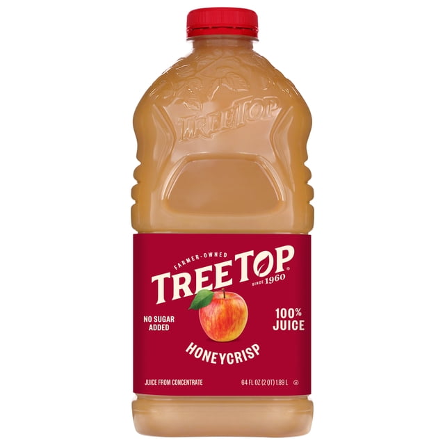 Tree Top Honeycrisp Apple Juice from Concentrate, 64 oz - Walmart.com