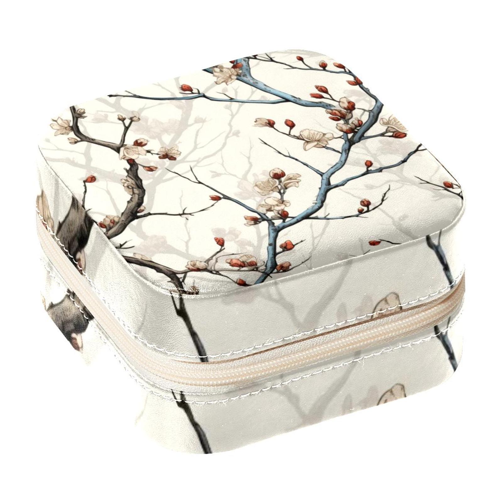 Tree Travel Portable Square Jewelry Display Case: Storage Solution for ...