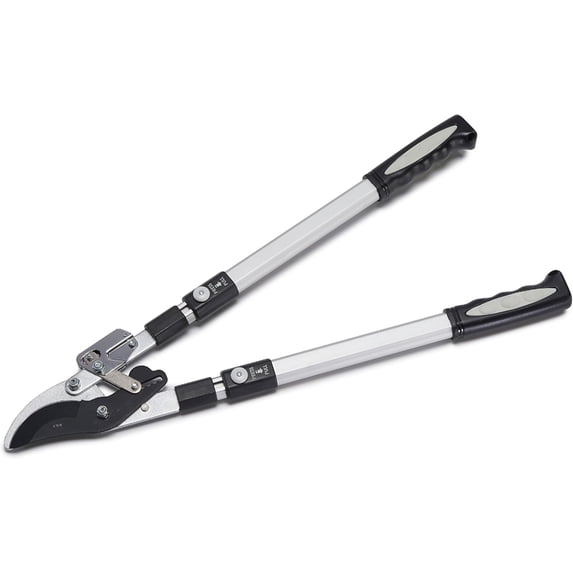 Tree Trimmer Loppers - Double Ratcheting Bypass Pruners - Extendable 26 ...