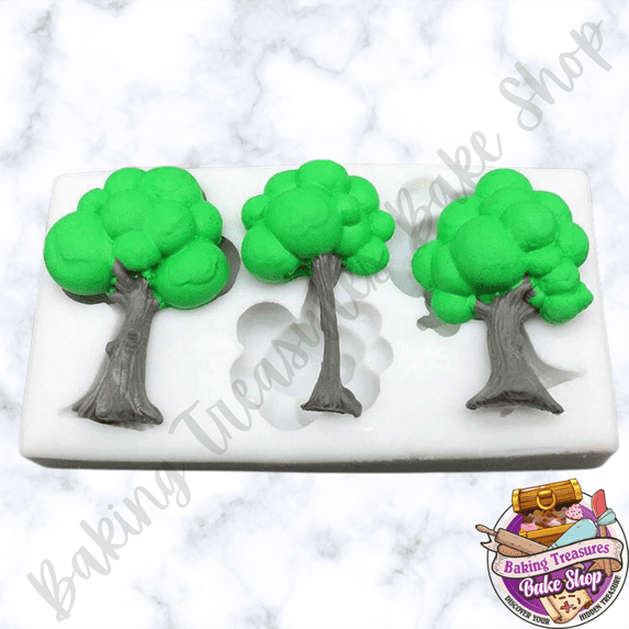 Tree Trio Silicone Mold - Walmart.com