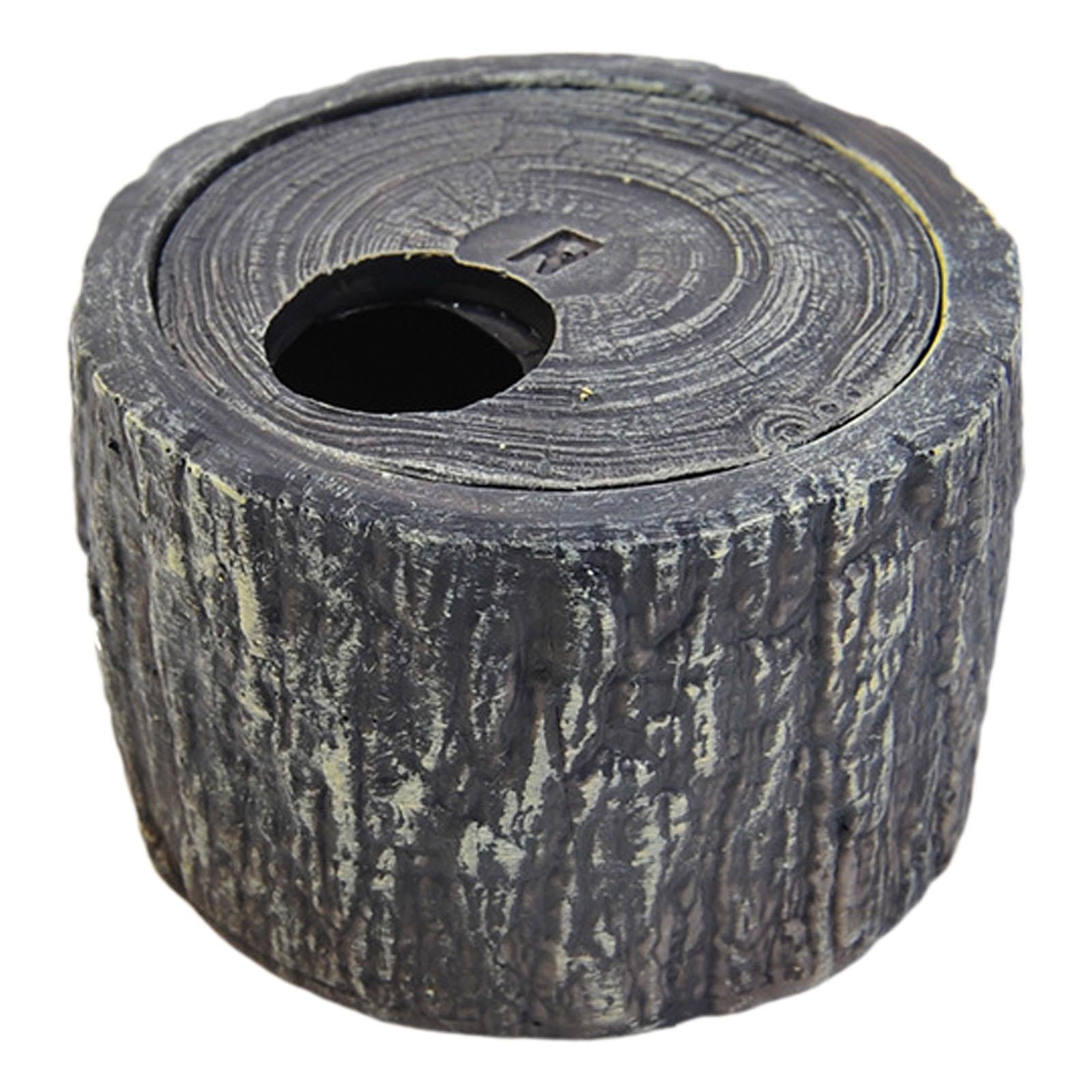 Tree Trunk Cave Reptile Hideout Habitat Resin Material Convenient ...