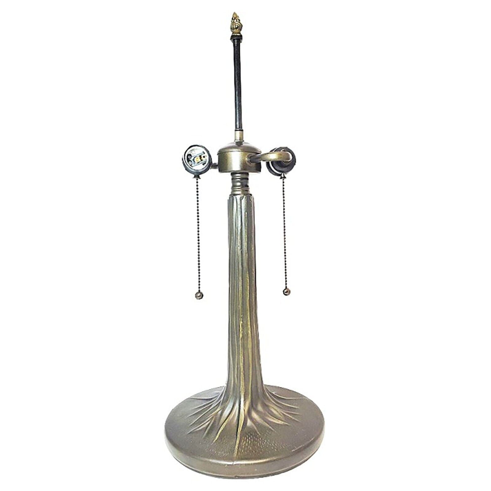 Tree Trunk Metal Lamp Base, Antique Bronze Finish with Gold Highlights ...