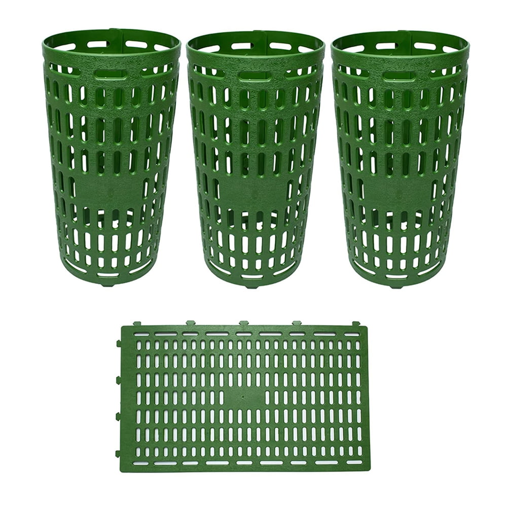 Tree Trunk Protector Guard 3 Pack Plastic Tree Bark Protector Wrap Grow ...