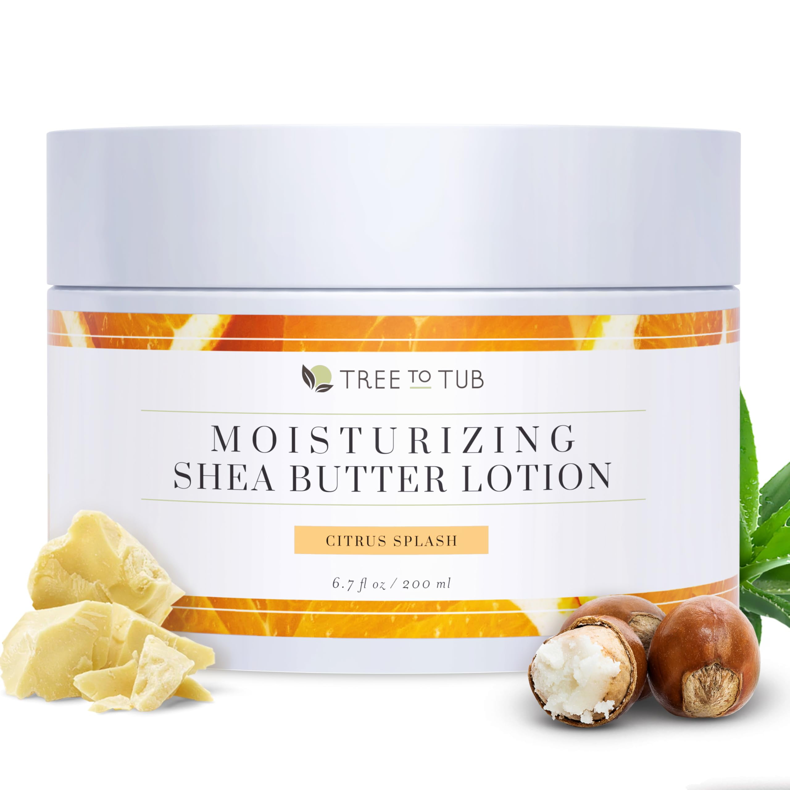 Tree To Tub Shea Body Butter for Dry, Extremely Dry, Sensitive Skin ...