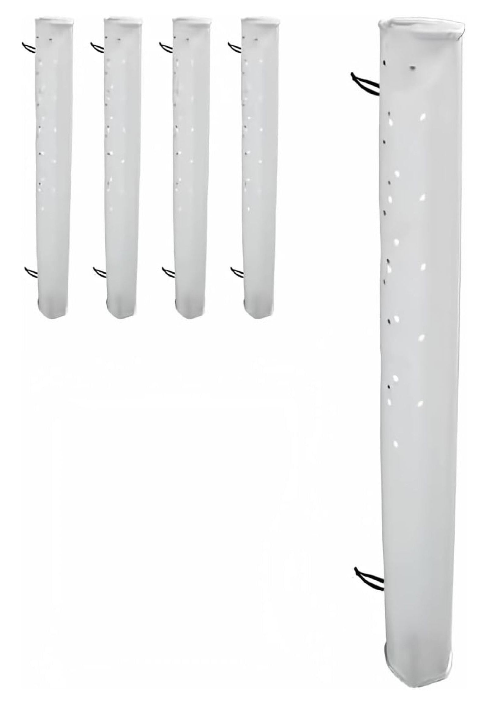 " Tree Tube (5-Pack) - Vented tectors, Recycled Plastic, Cuffed Design ...