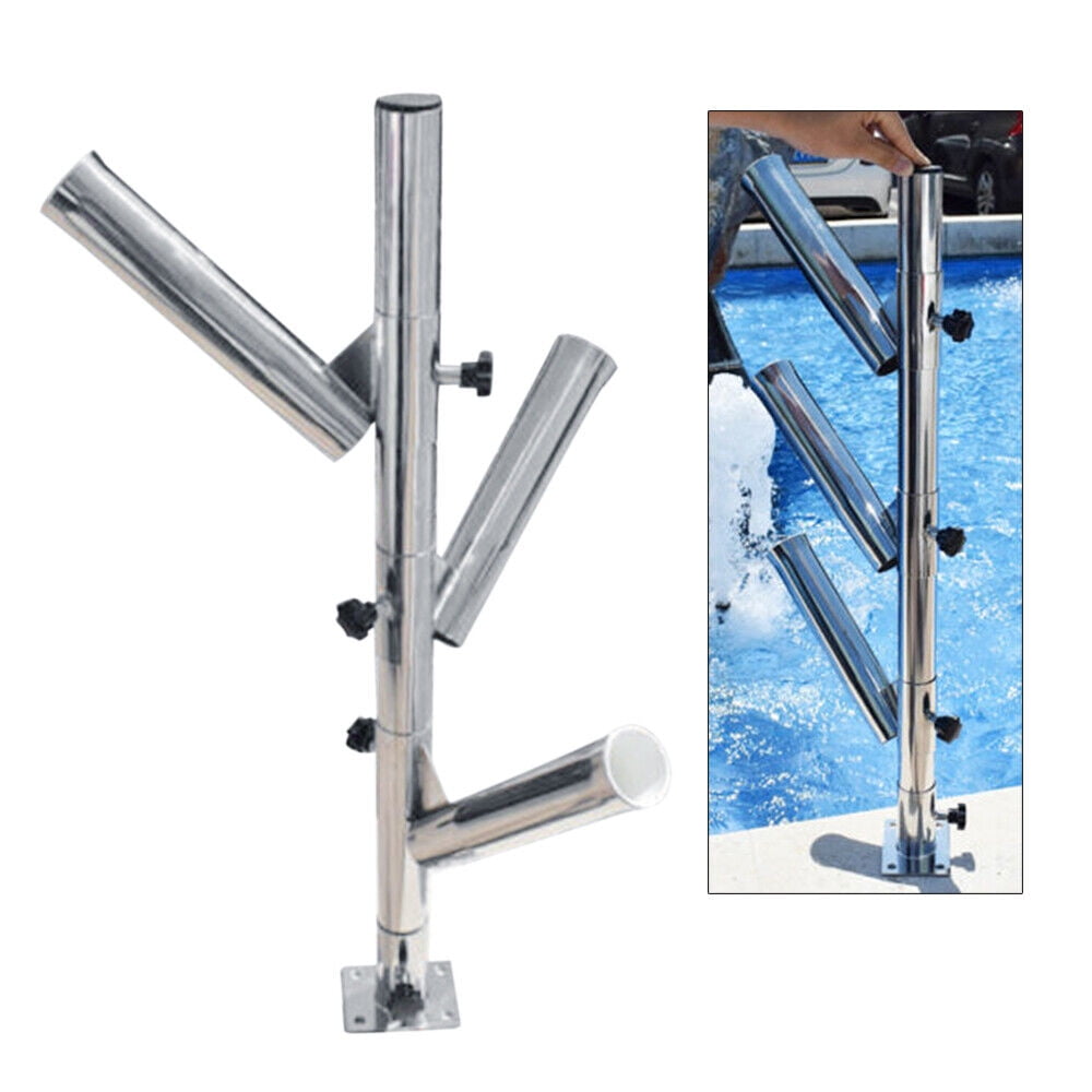 Tree Type 3 Rod Holder Adjustable Fishing Boat Rod Holder Rocket ...