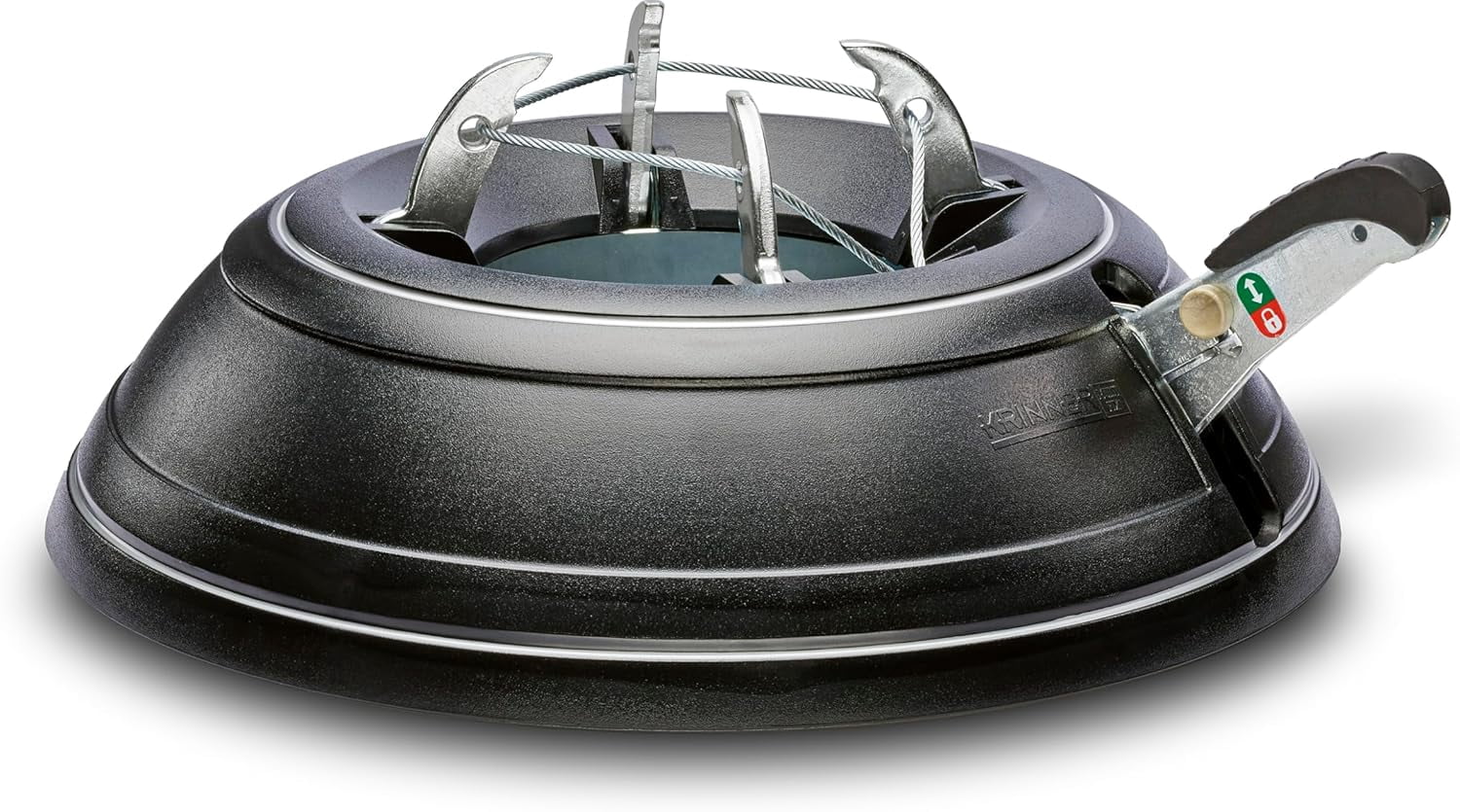 Tree Vario Indoor & Outdoor Christmas Tree Stand, Black - Single Cable ...
