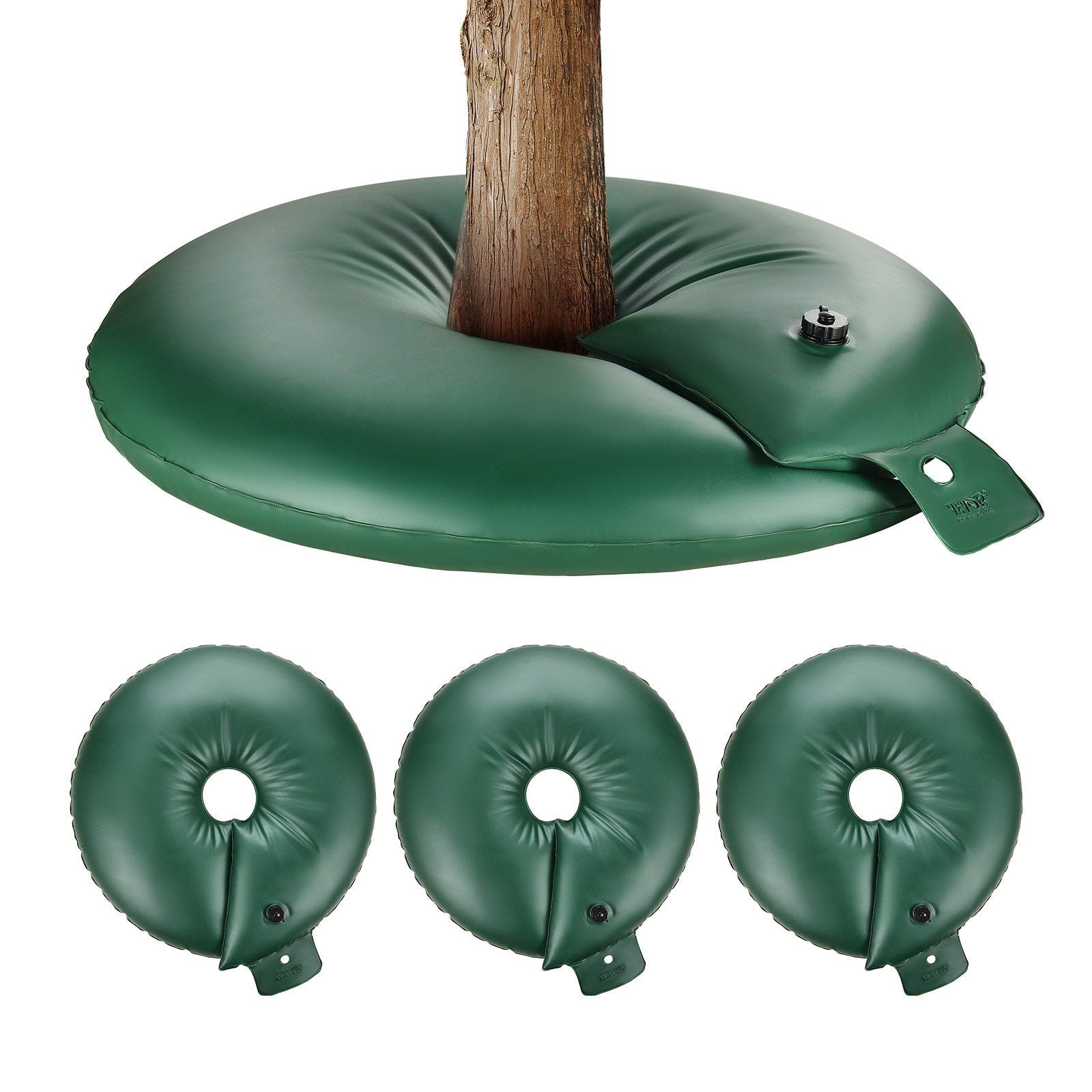 Tree Watering Bag 4-Pack, 20 Gallon Slow Release Tree Waterer Rings ...