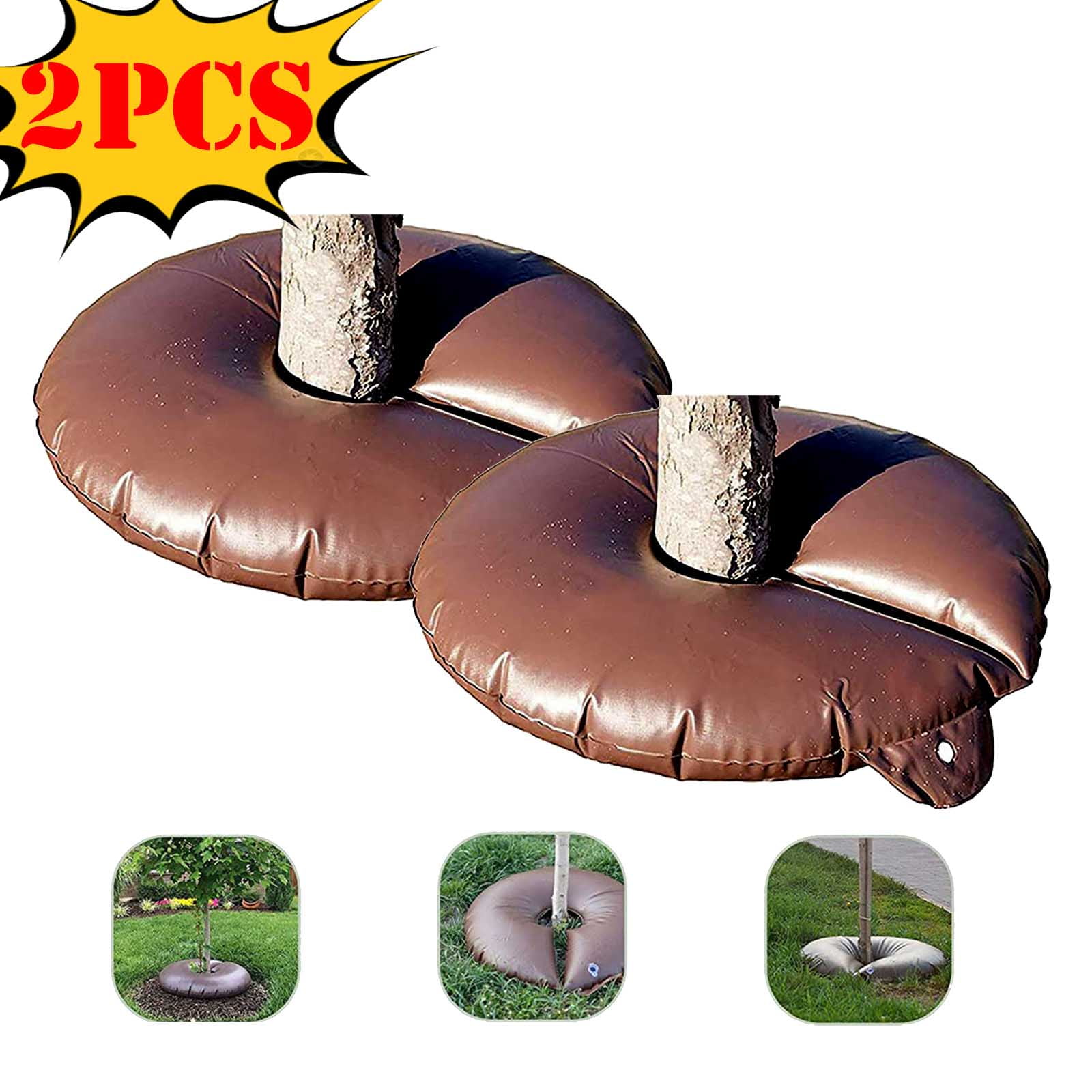 Tree Watering Bags 10 Gallon, 2PC Water Bags for Trees, Slow Release ...