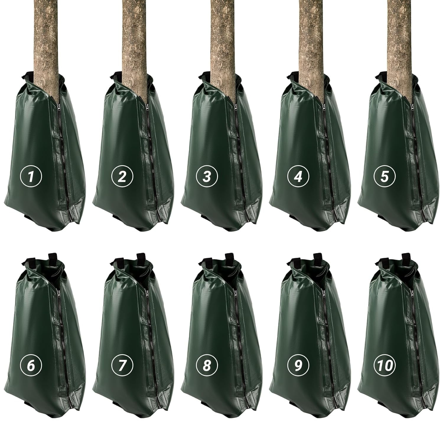 Tree Watering Bags 20 Gallon, Slow Release Gator Bags for Trees ...