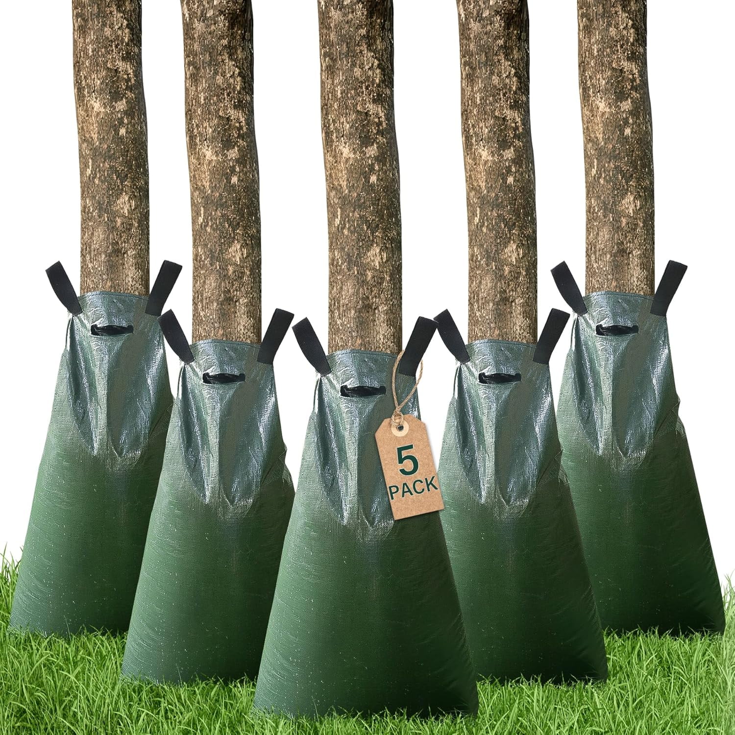 Tree Watering Bags 20 Gallon, Slow Release for Trees, Durable PVC Tree ...