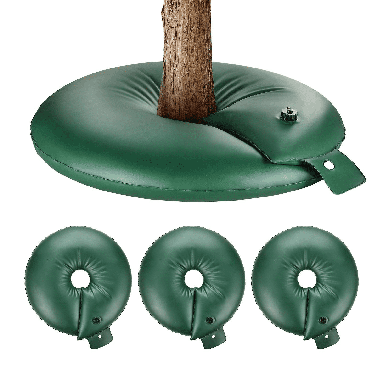 Tree Watering Rings 4-Pack, 20 Gallon Slow Release Bags, Tree Root ...