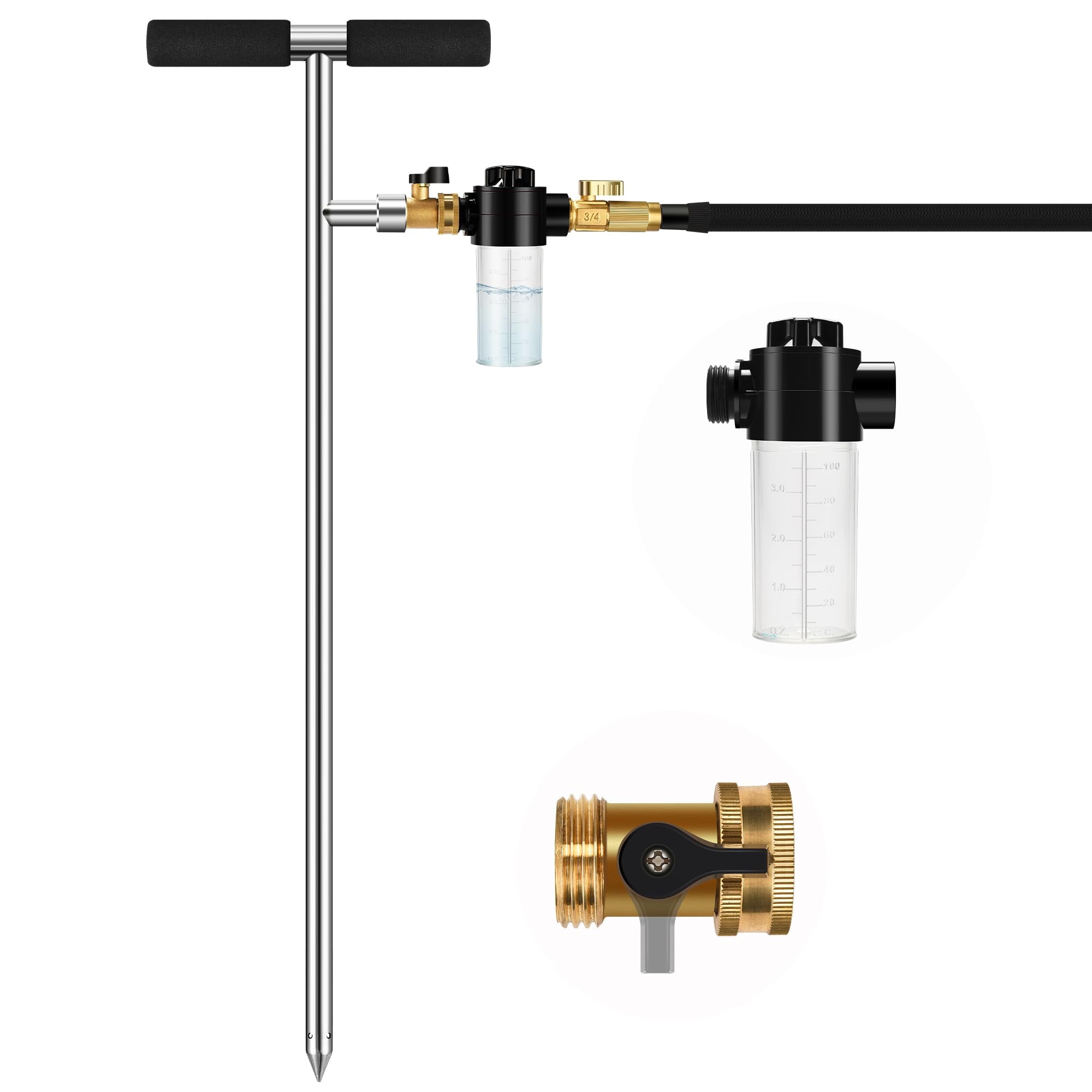 Tree Watering Spike, Caulimo Deep Root Watering Tool for Trees with ...