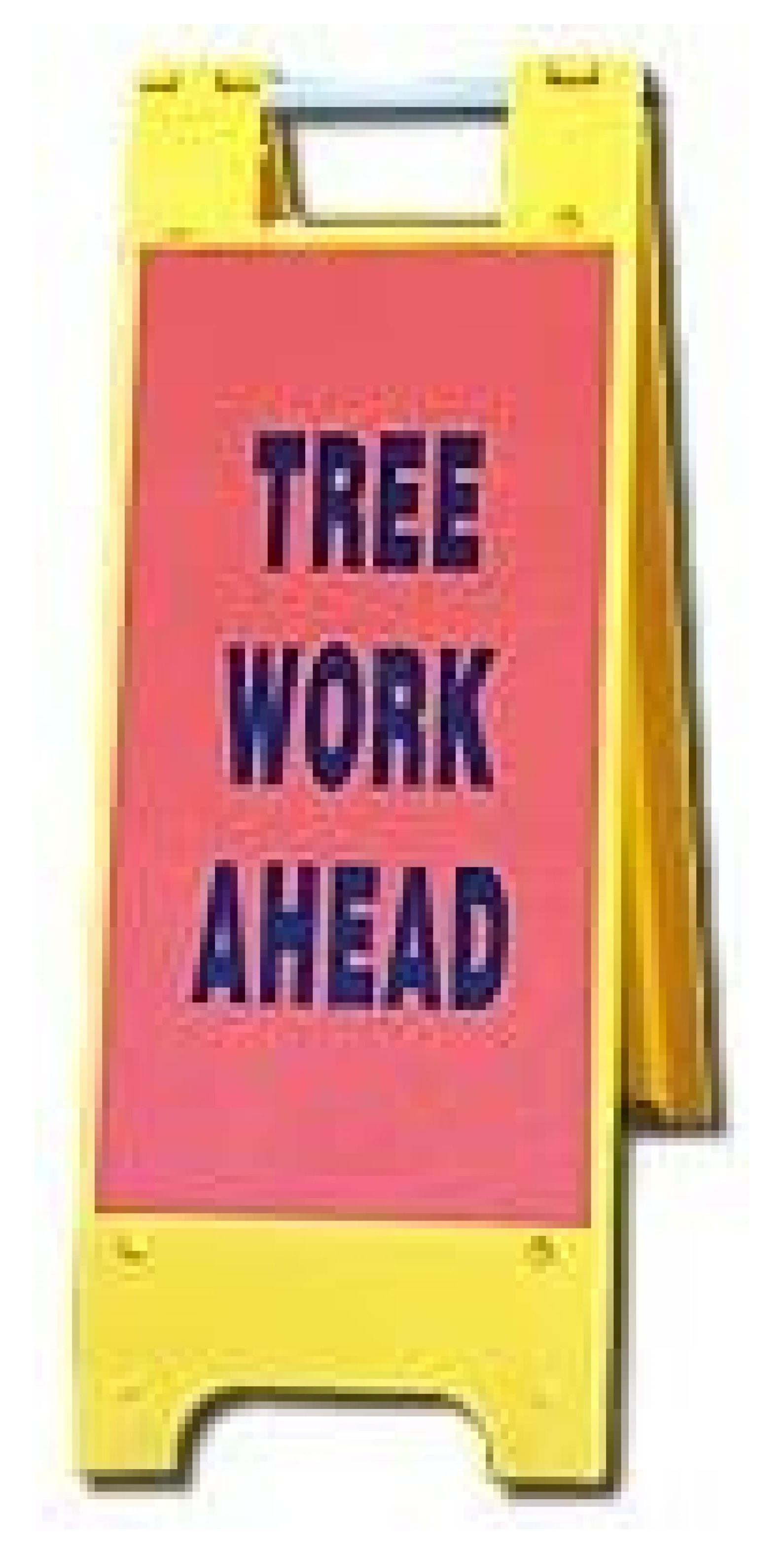 Tree Work Ahead Safety Sign - Walmart.com