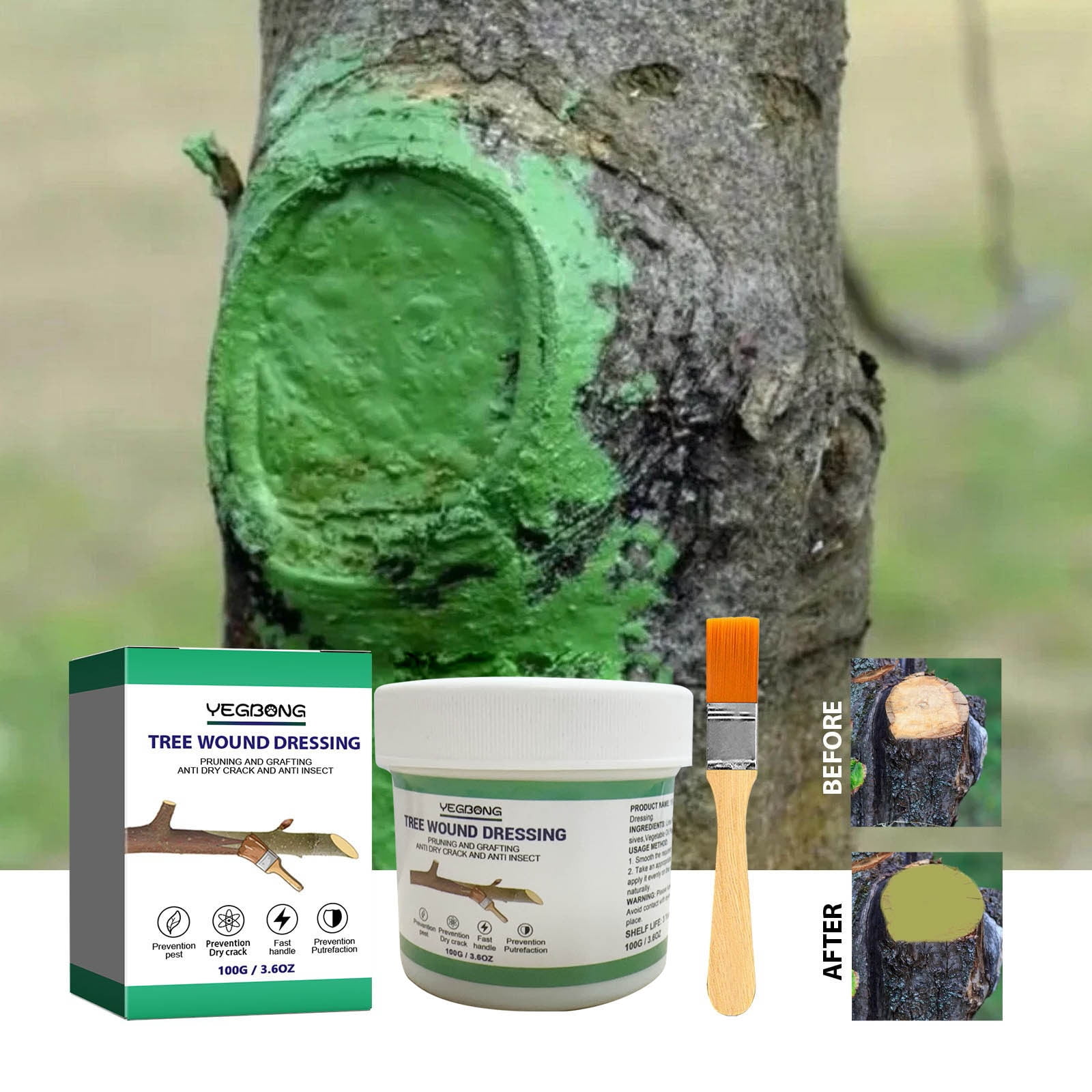 Tree Wound Pruning Sealer, Tree Wound Dressing, Tree Wound Sealer ...