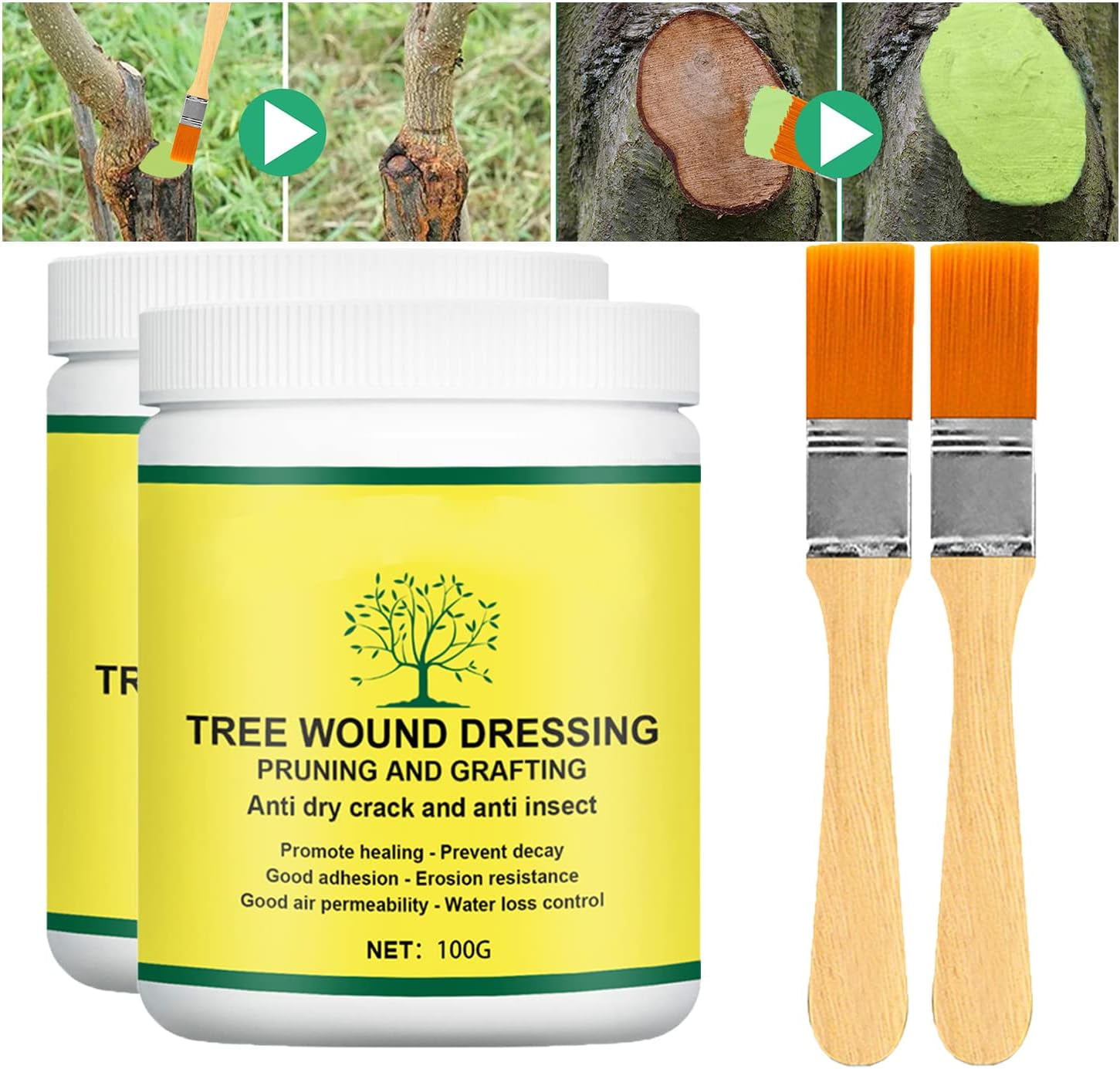 Tree Wound Sealer, Bonsai Cut Paste, Pruning Sealer, Tree Wound Sealer ...