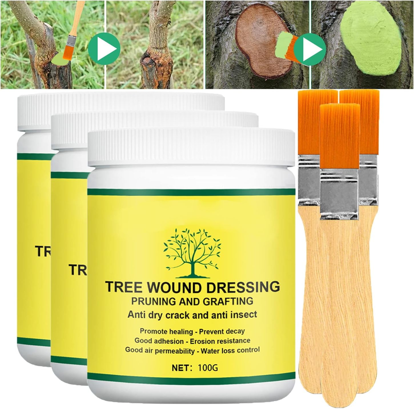 Tree Wound Sealer, Tree Wound Pruning Sealer, Tree Grafting Paste ...