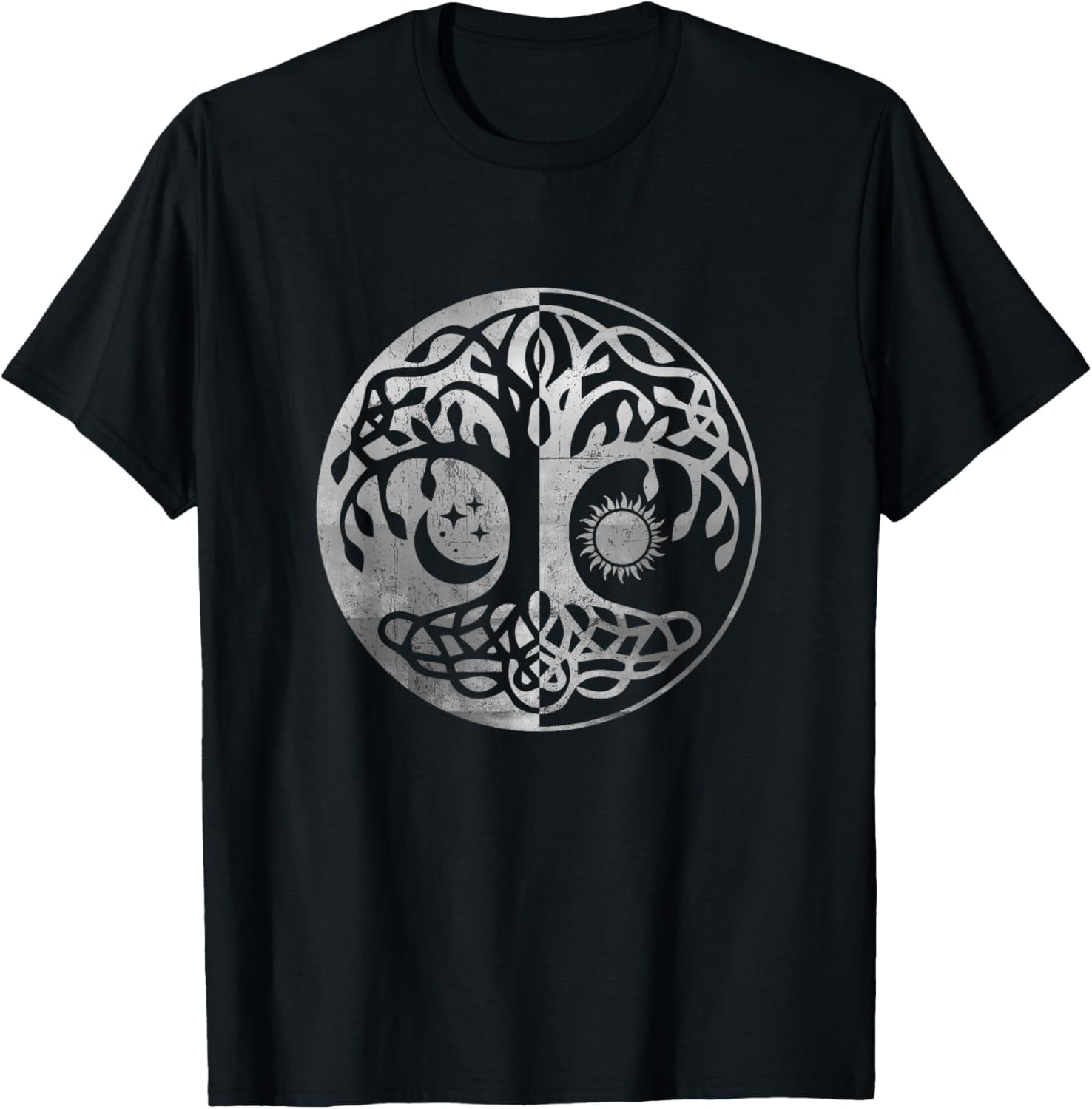 Tree Yggdrasil Of Life Viking Norway Runes Symbol Norse Rune T-Shirt ...