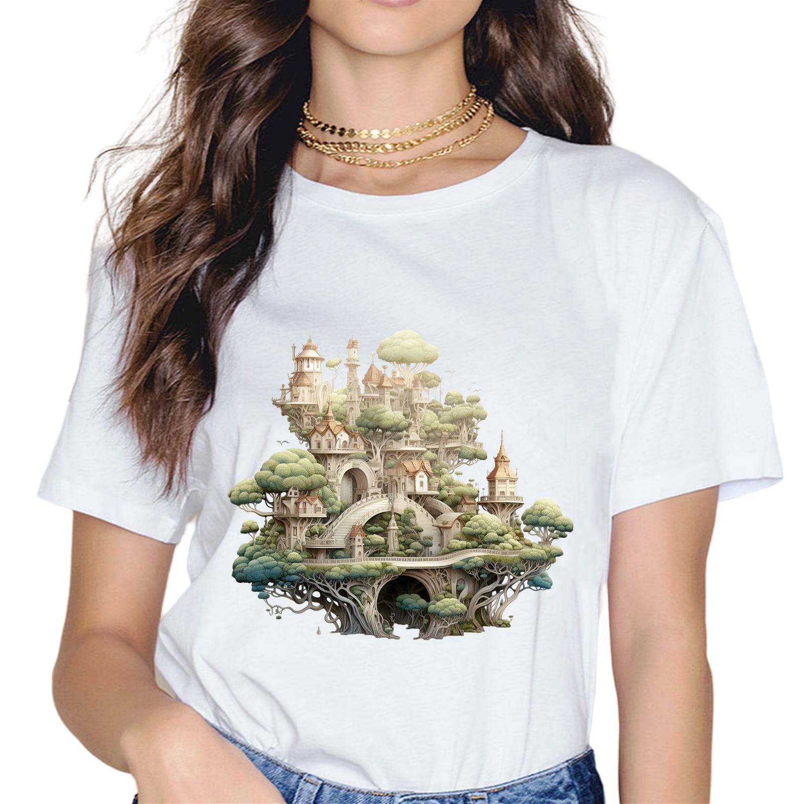 Tree house master Tree House T-Shirt - Walmart.com