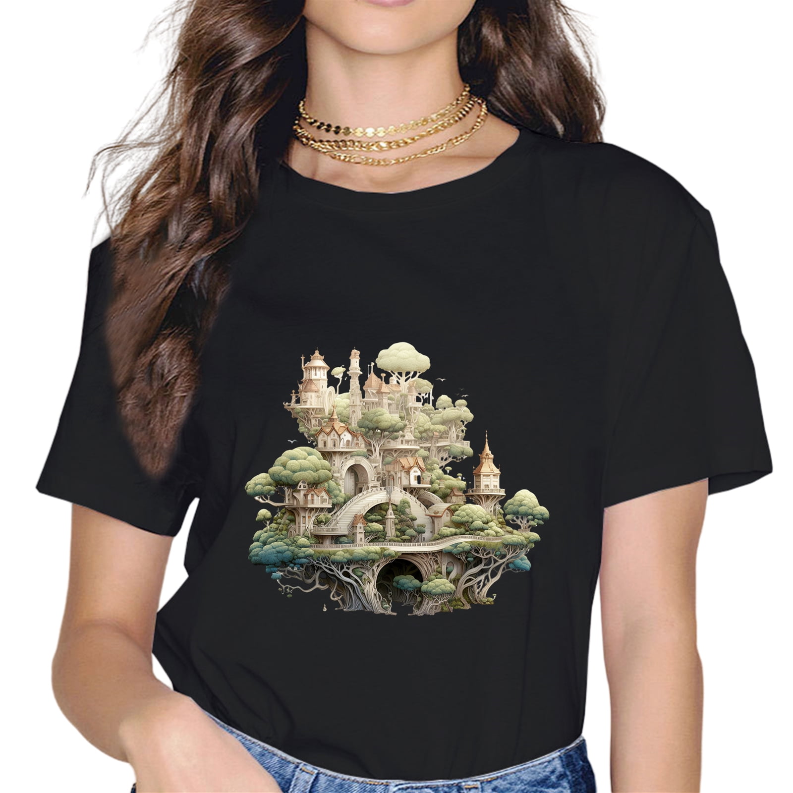 Tree house master Tree House T-Shirt - Walmart.com