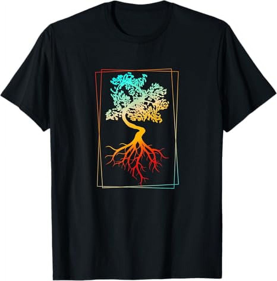 Tree illustration tree T-Shirt - Walmart.com
