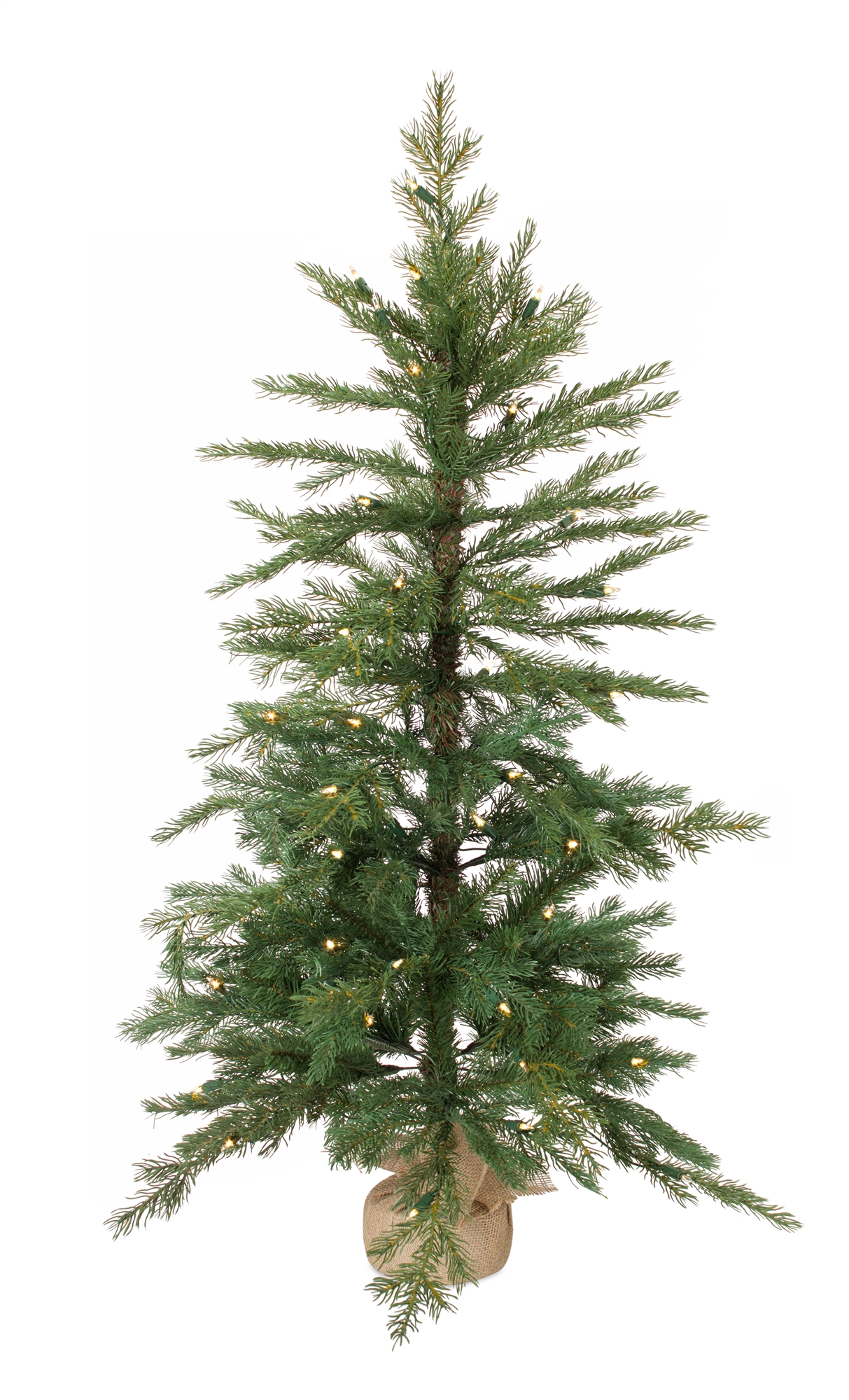 Tree in Burlap 4'H PVC - Walmart.com
