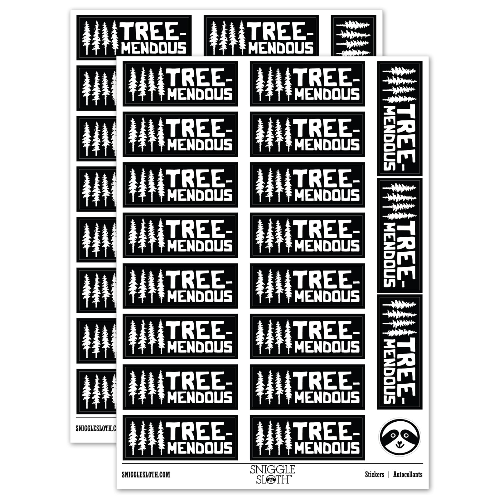 Tree-mendous Tremendous Trees Teacher Student School Sticker Set ...
