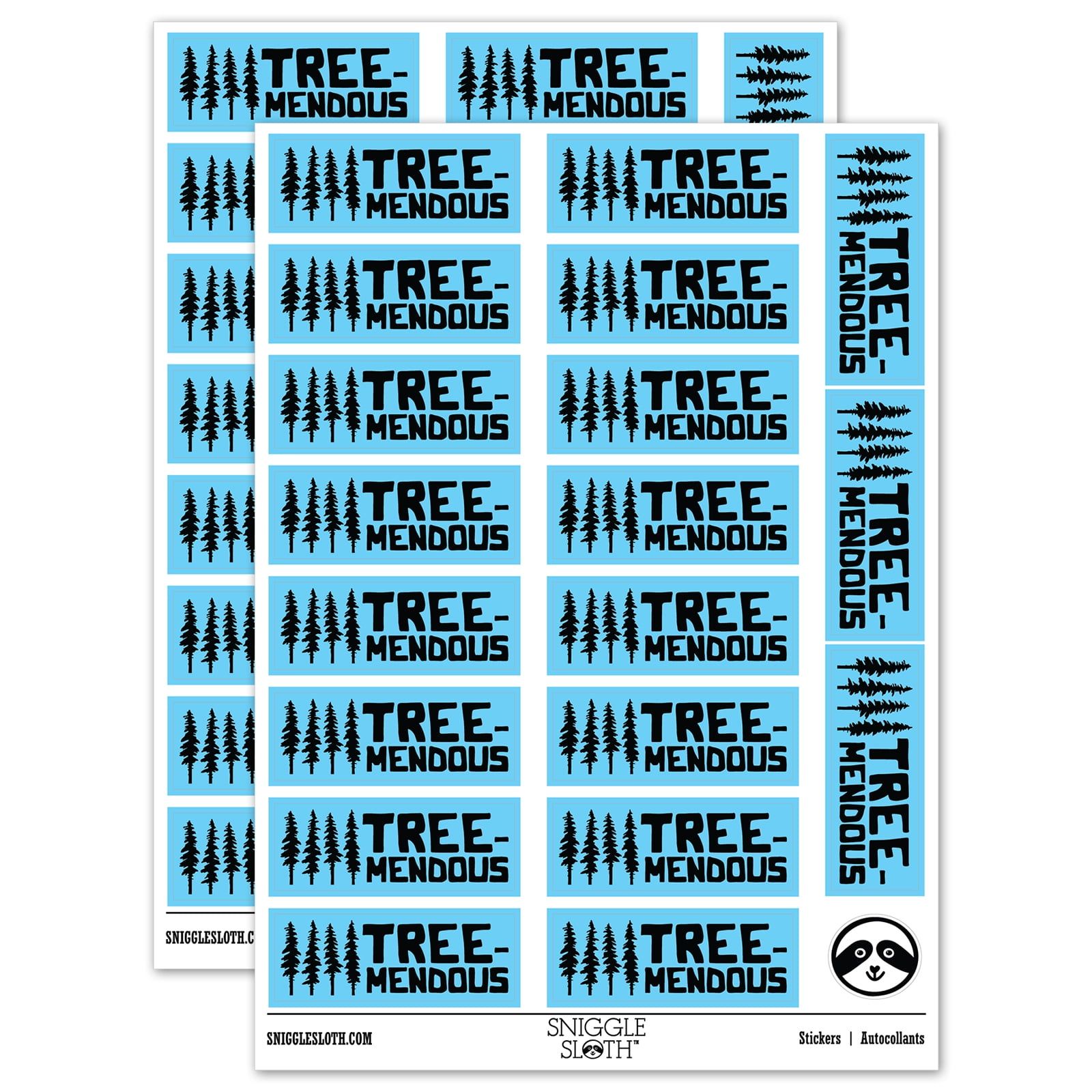 Tree-mendous Tremendous Trees Teacher Student School Sticker Set ...