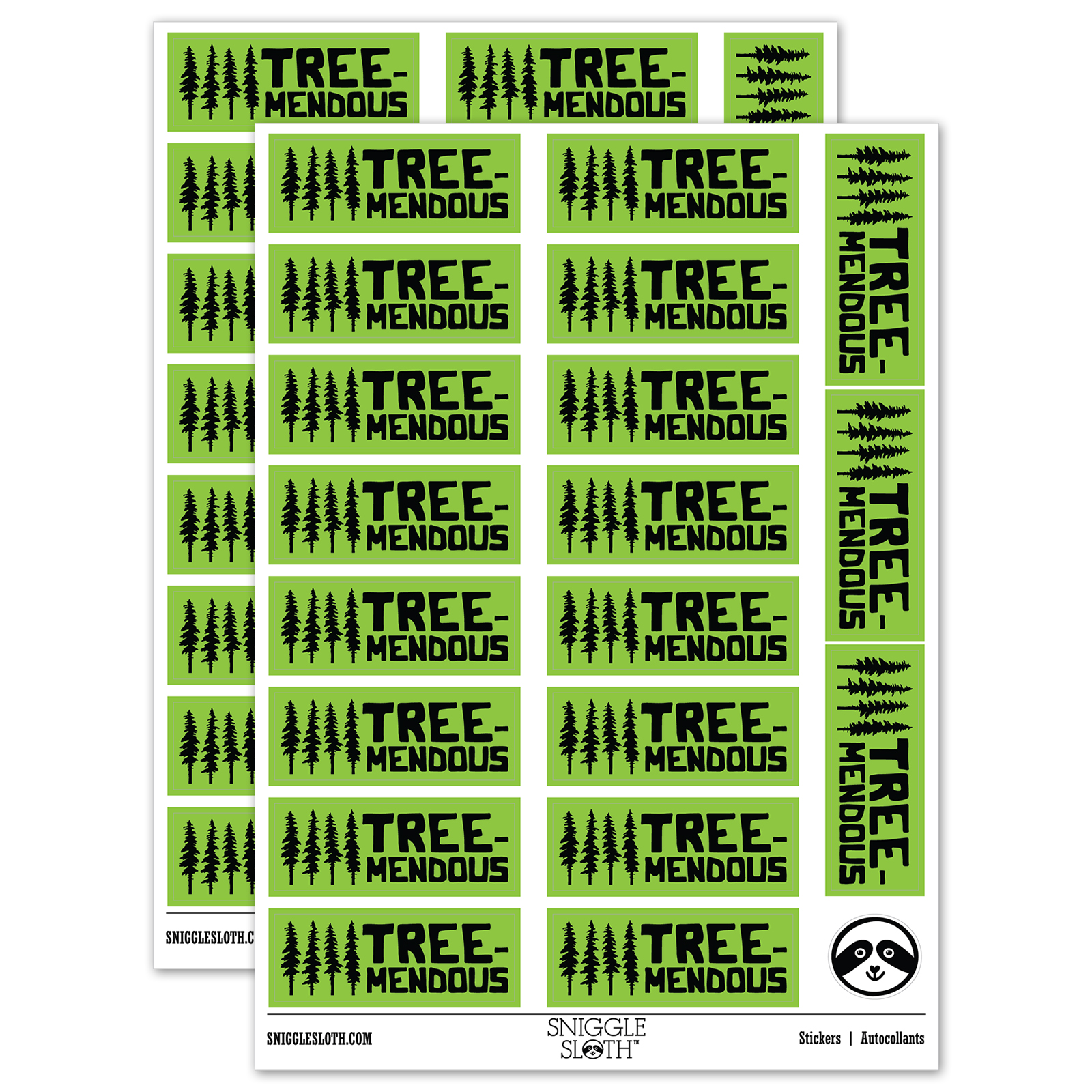 Tree-mendous Tremendous Trees Teacher Student School Sticker Set ...