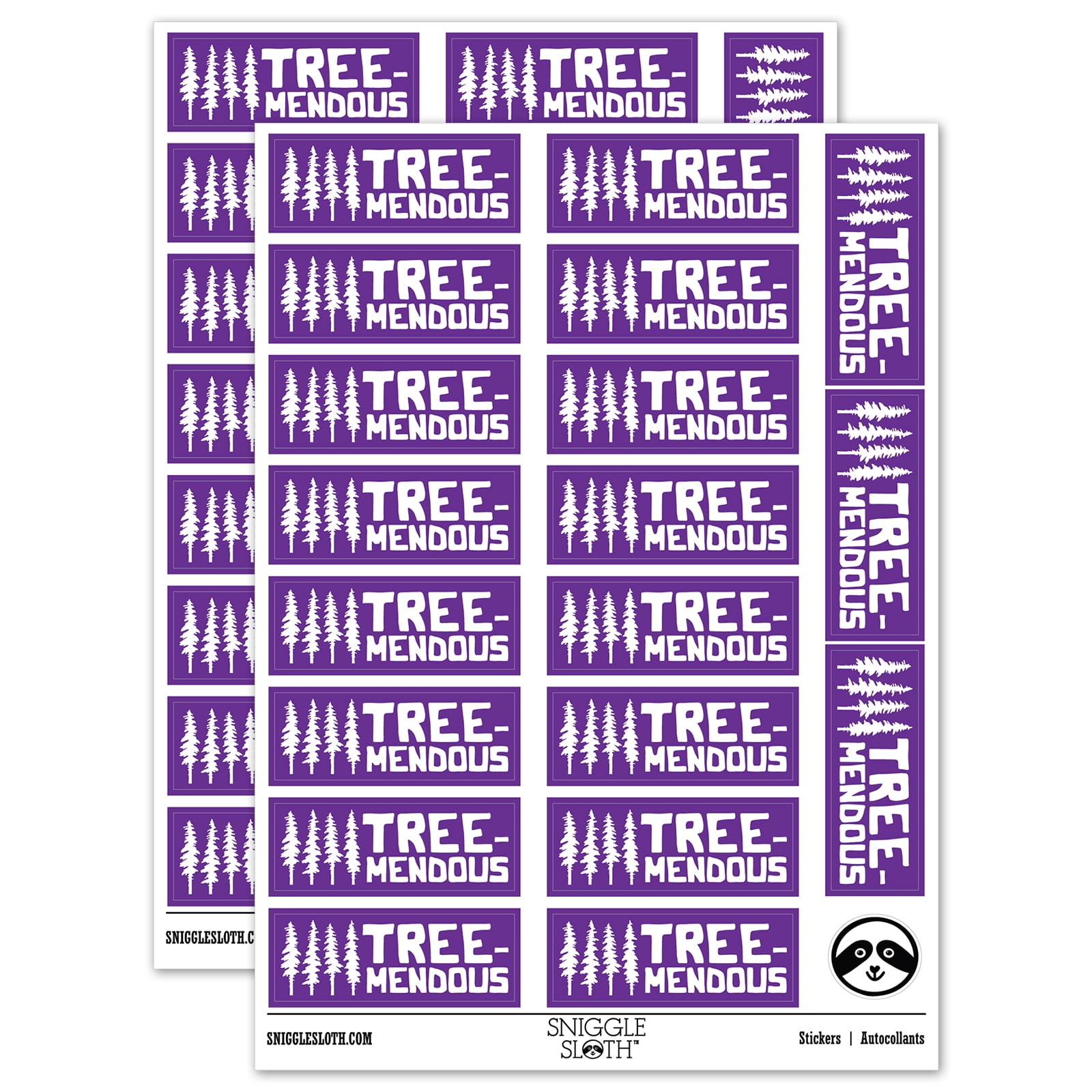 Tree-mendous Tremendous Trees Teacher Student School Sticker Set ...