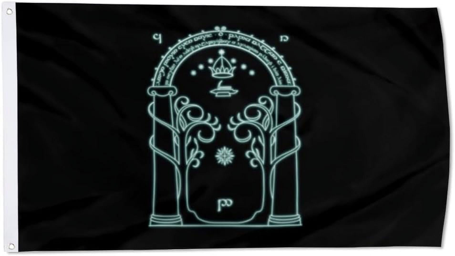 Tree of Gondor Flag the Rings flags White Gondor Moria memes with right ...