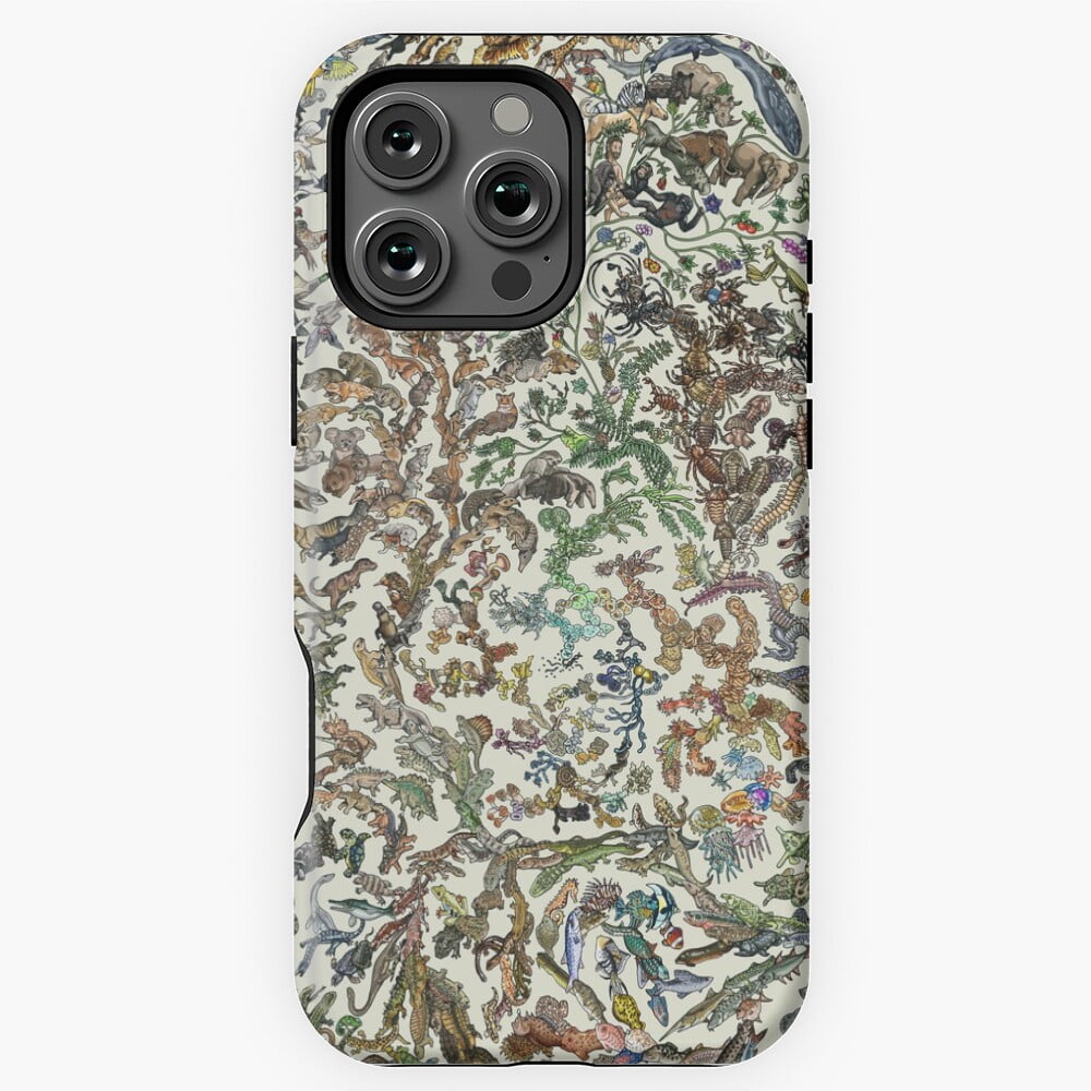 Tree of Life Animal Evolution Color Chart Art Phone Case Compatible ...