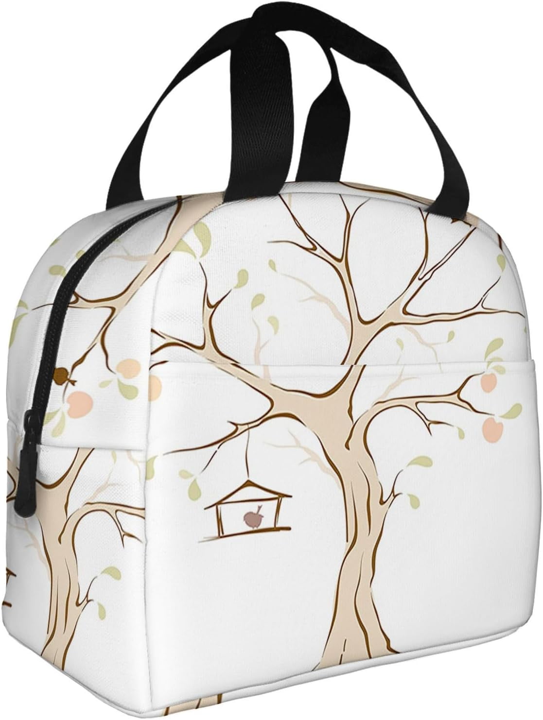 Tree of Life Lunch Box For Women & Men,Tree with Fying Birds,Portable ...