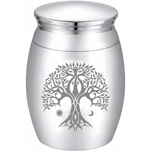 Tree of Life Small Keepsake Urn Mini Cremation Urns Ashes Holder ...