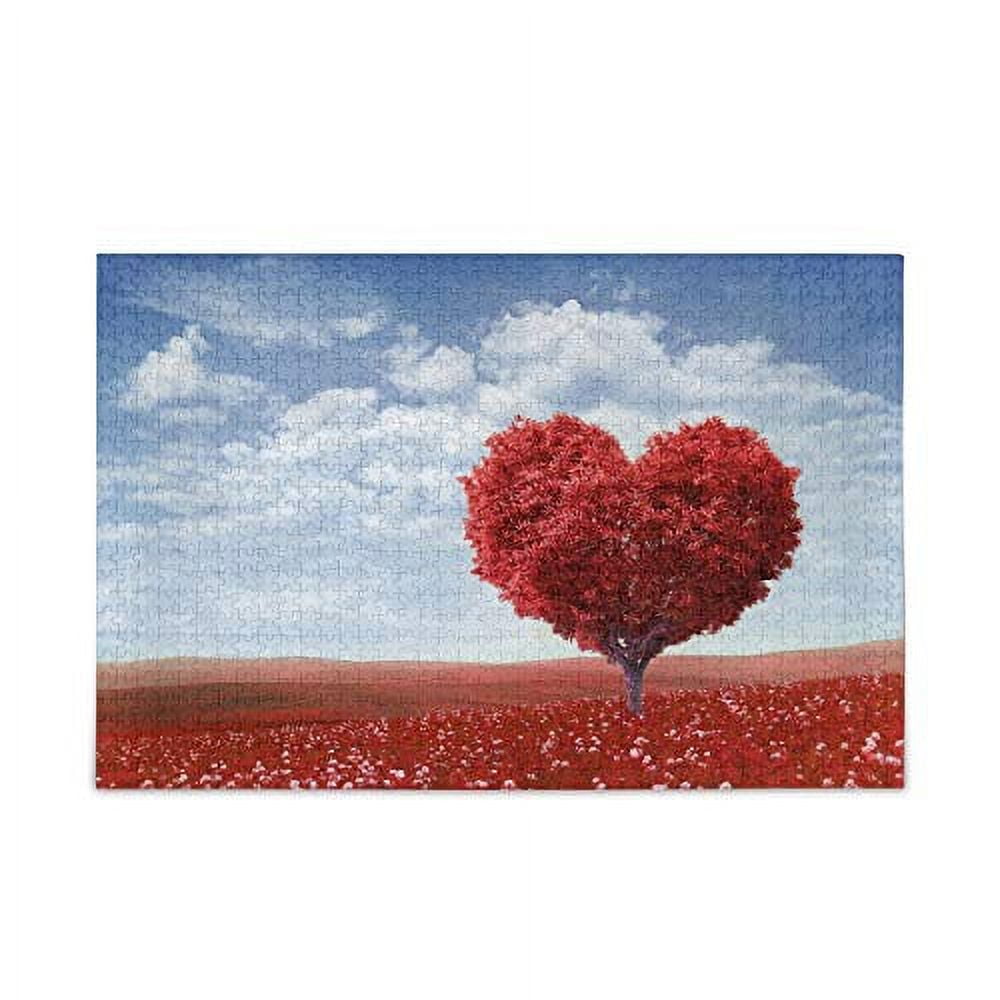 Tree of Love Valentines Day Jigsaw Puzzle for Adults 500 Pieces Fun ...